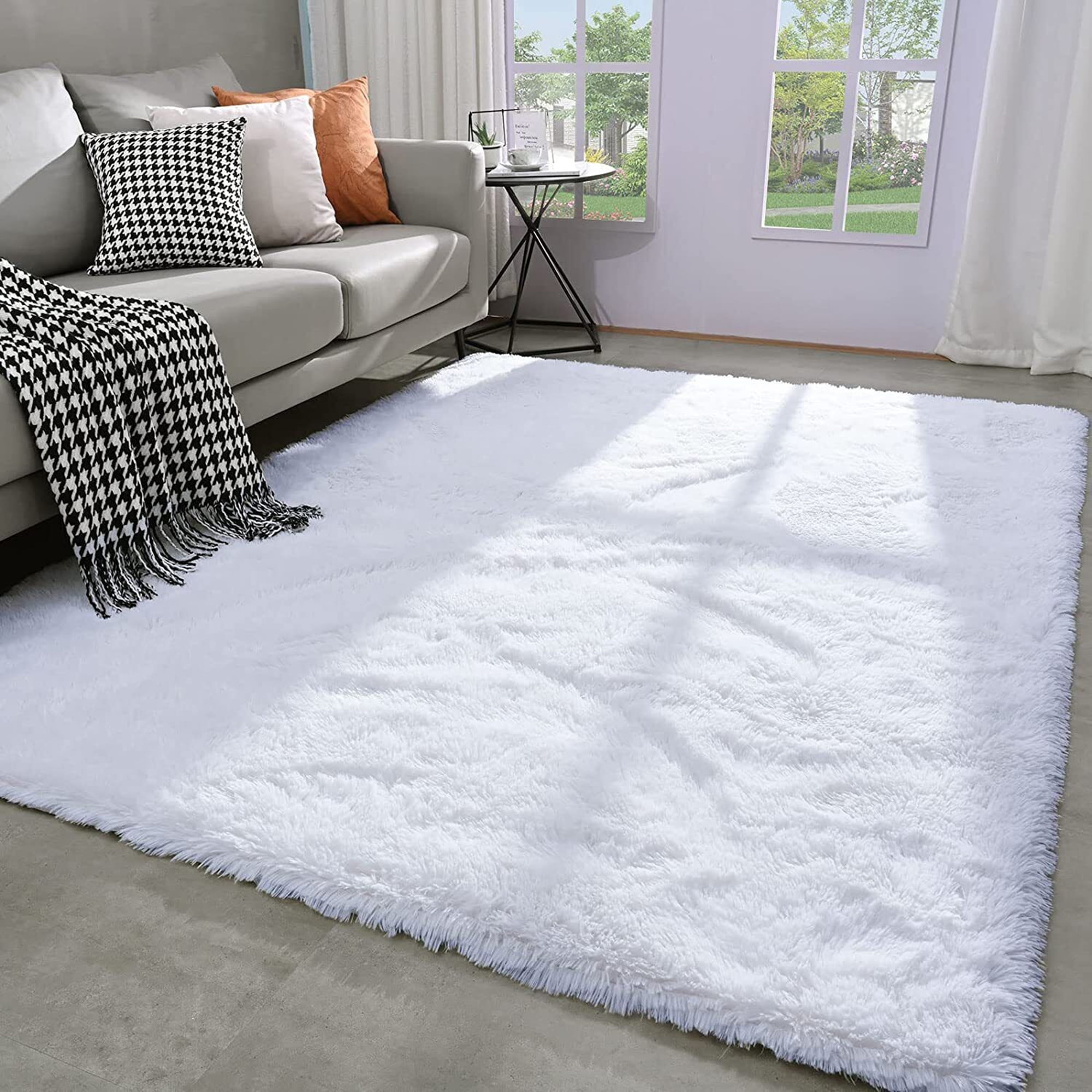 YouLoveIt Soft Area Rugs Fluffy Carpets Furry Floor Rugs Soft Shaggy ...