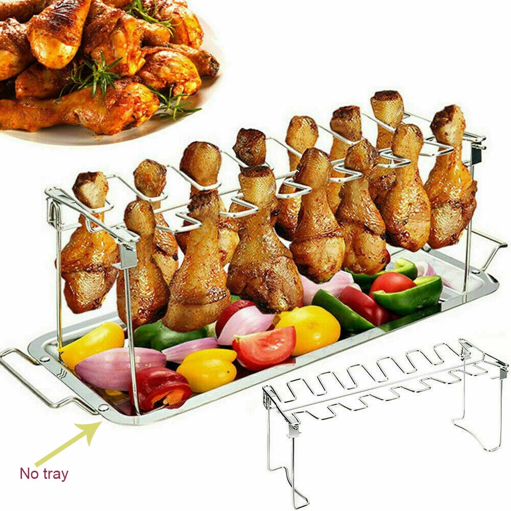 YouLoveIt Stainless Steel Drumstick Stand Stainless Steel, Chicken Wing ...