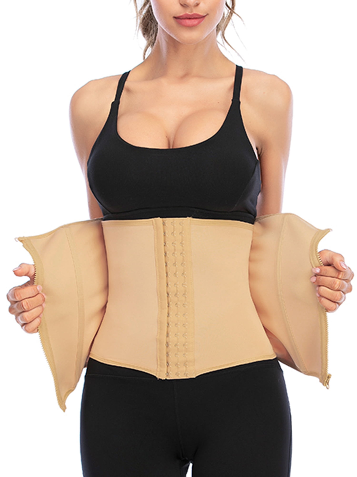 YouLoveIt Women Slim Waistline Body Shaper Women's Zipper Sweat Sauna ... YouLoveIt Women Slim Waistline Body Shaper Women's Zipper Sweat Sauna ...