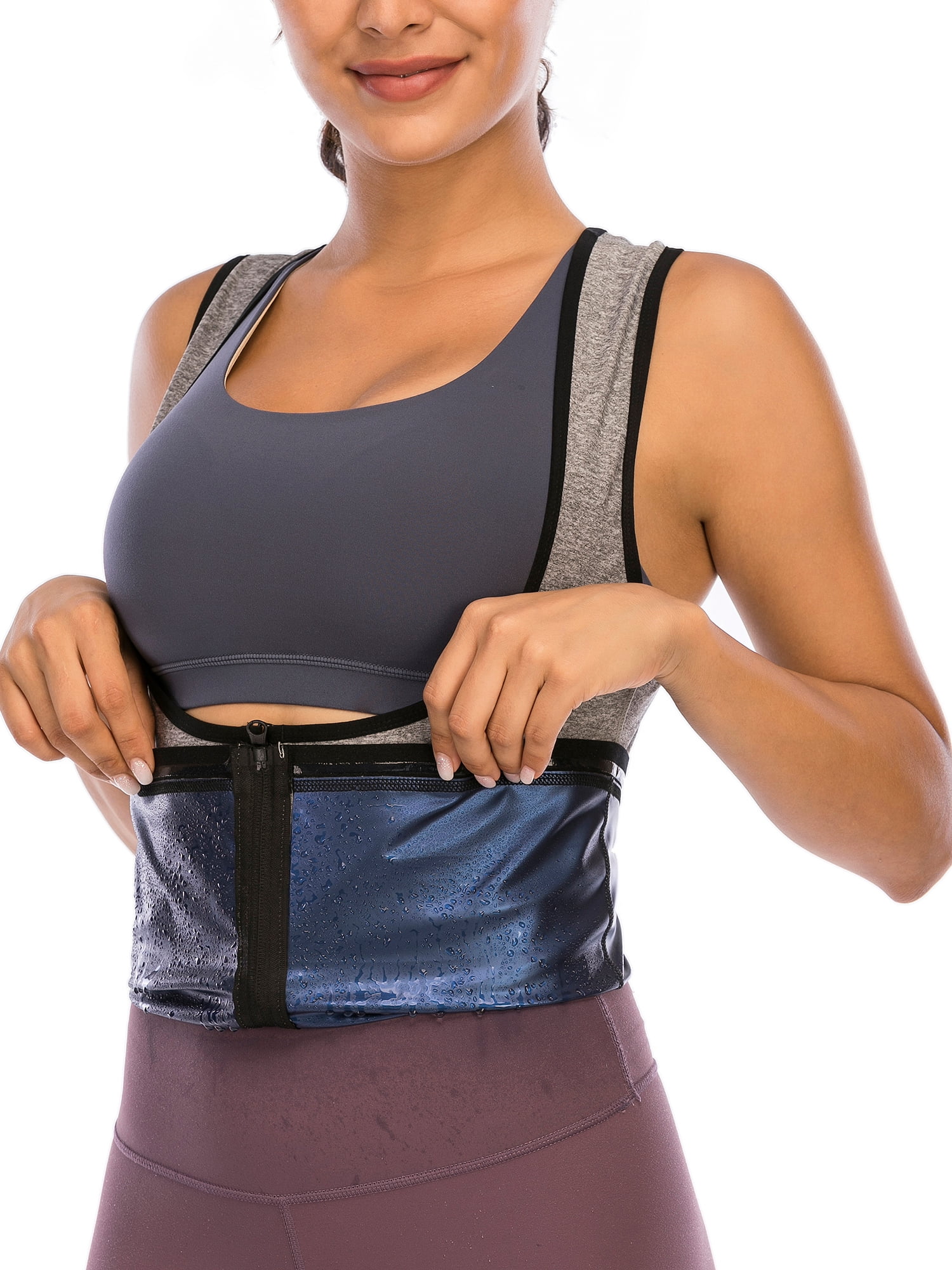 YouLoveIt Women Waist Trainer Underbust Vest Slimming Sauna Vest Sauna ...