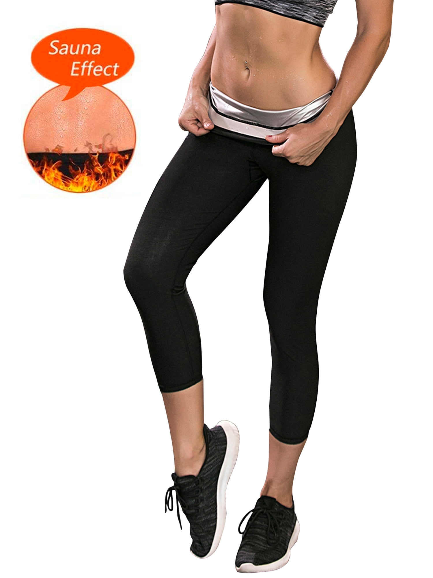 YouLoveIt Women's Sweat Sauna Pants Compression Slimming Leggings Hot ...