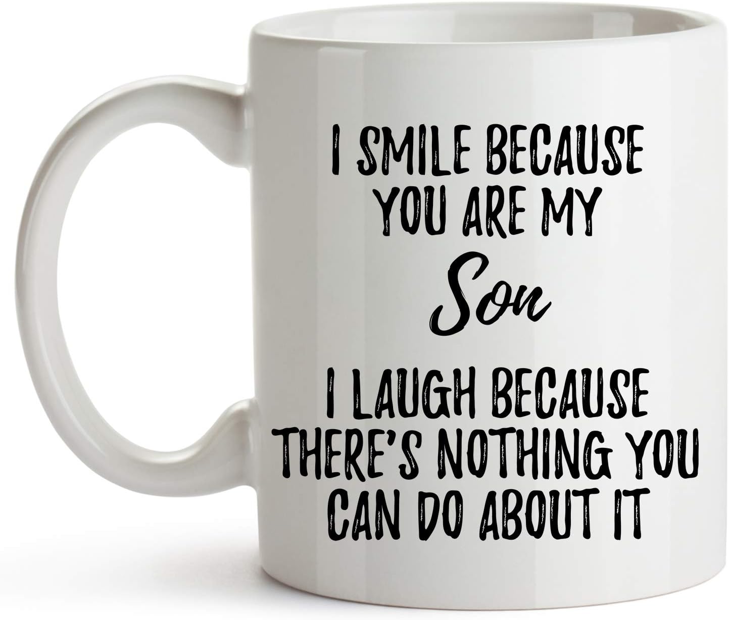 YouNique Designs Son Coffee Mug, 11 Ounces, Funny gifts from Mother to ...