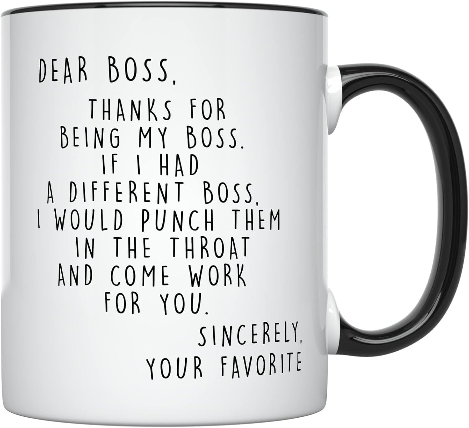 YouNique Designs Worlds Best Boss Mug, 11 Ounces, Best Boss Gifts For ...