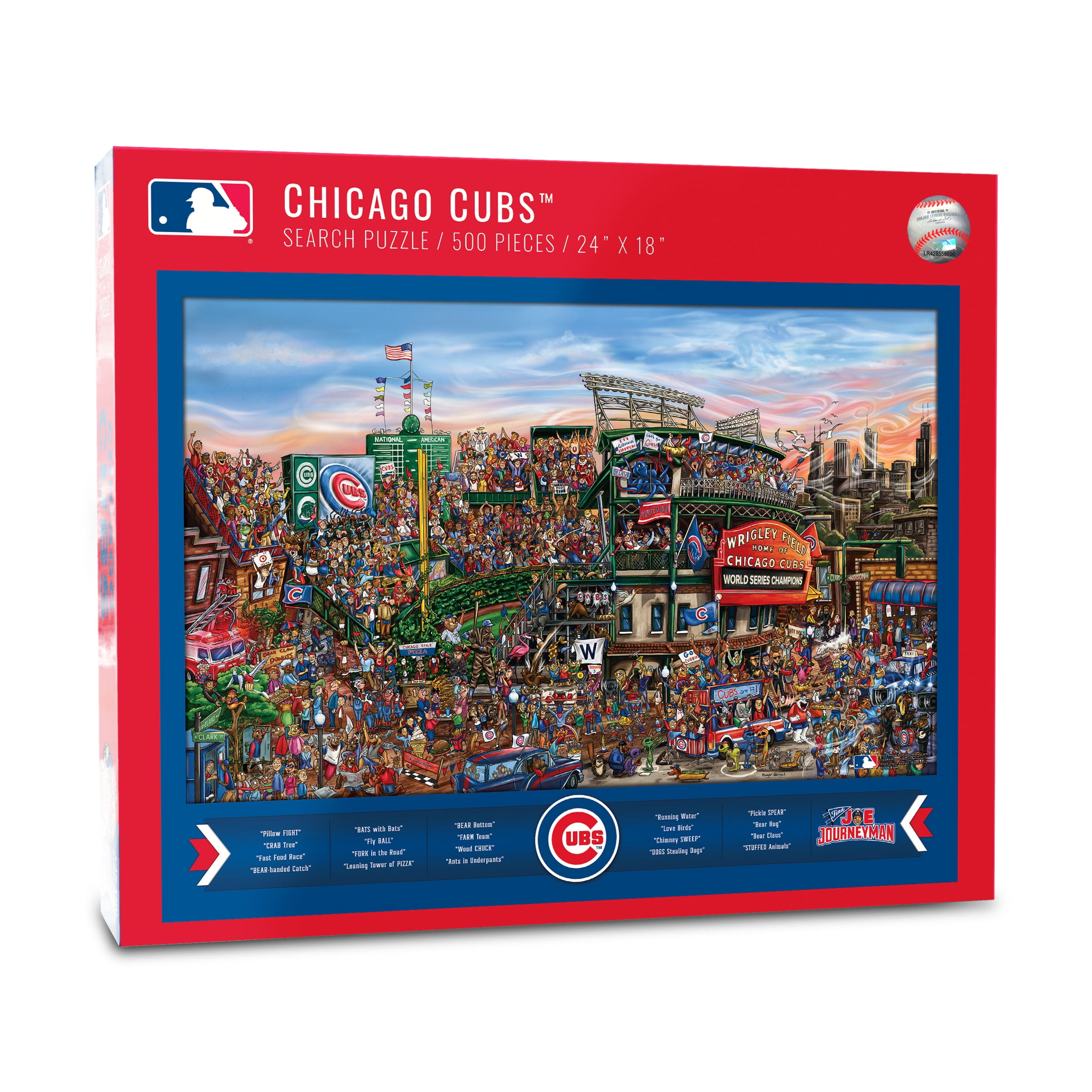 YouTheFan 5021190 Chicago Cubs Joe Journeyman Puzzle - 500 Piece ...