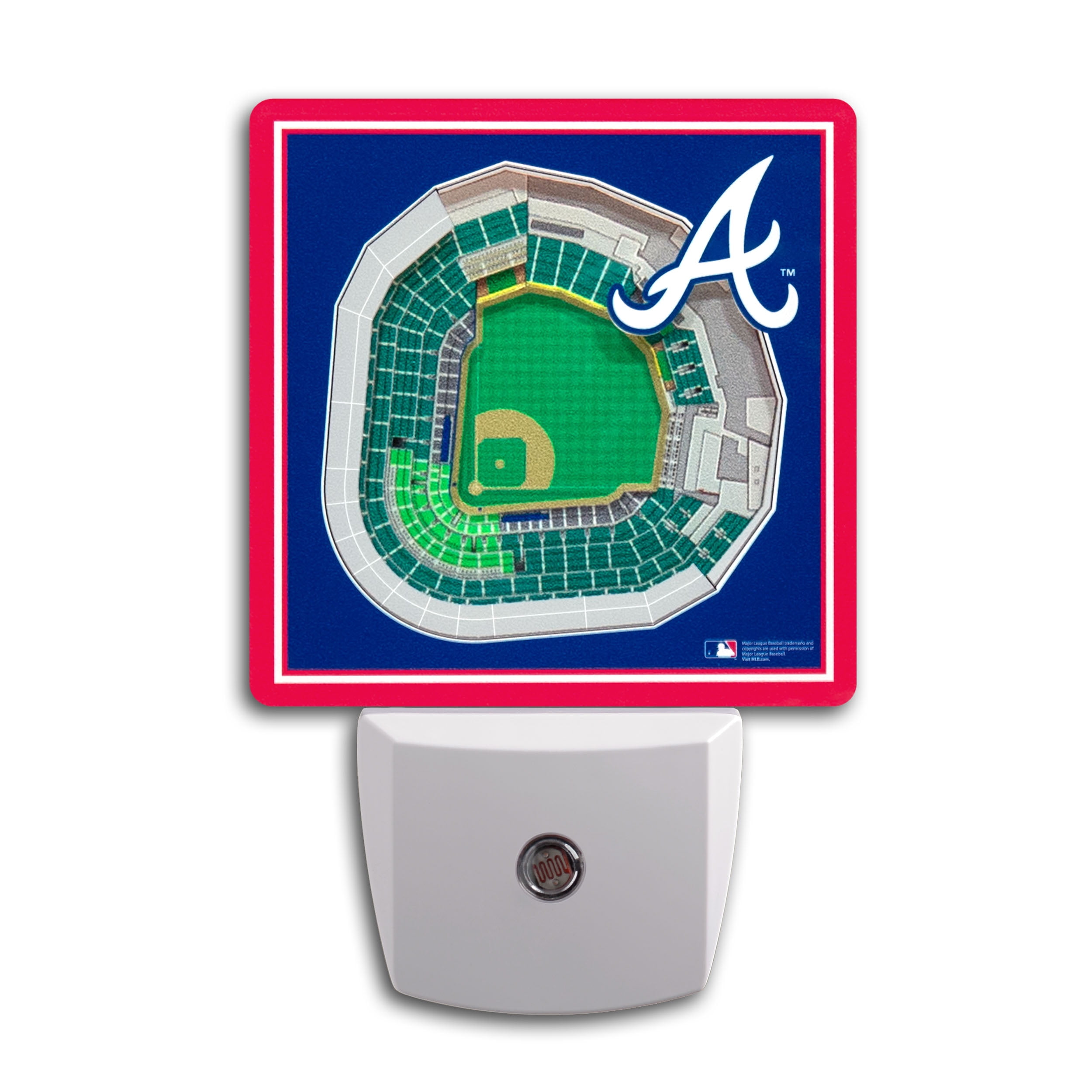 YouTheFan MLB Atlanta Braves StadiumView Nite Light - Walmart.com