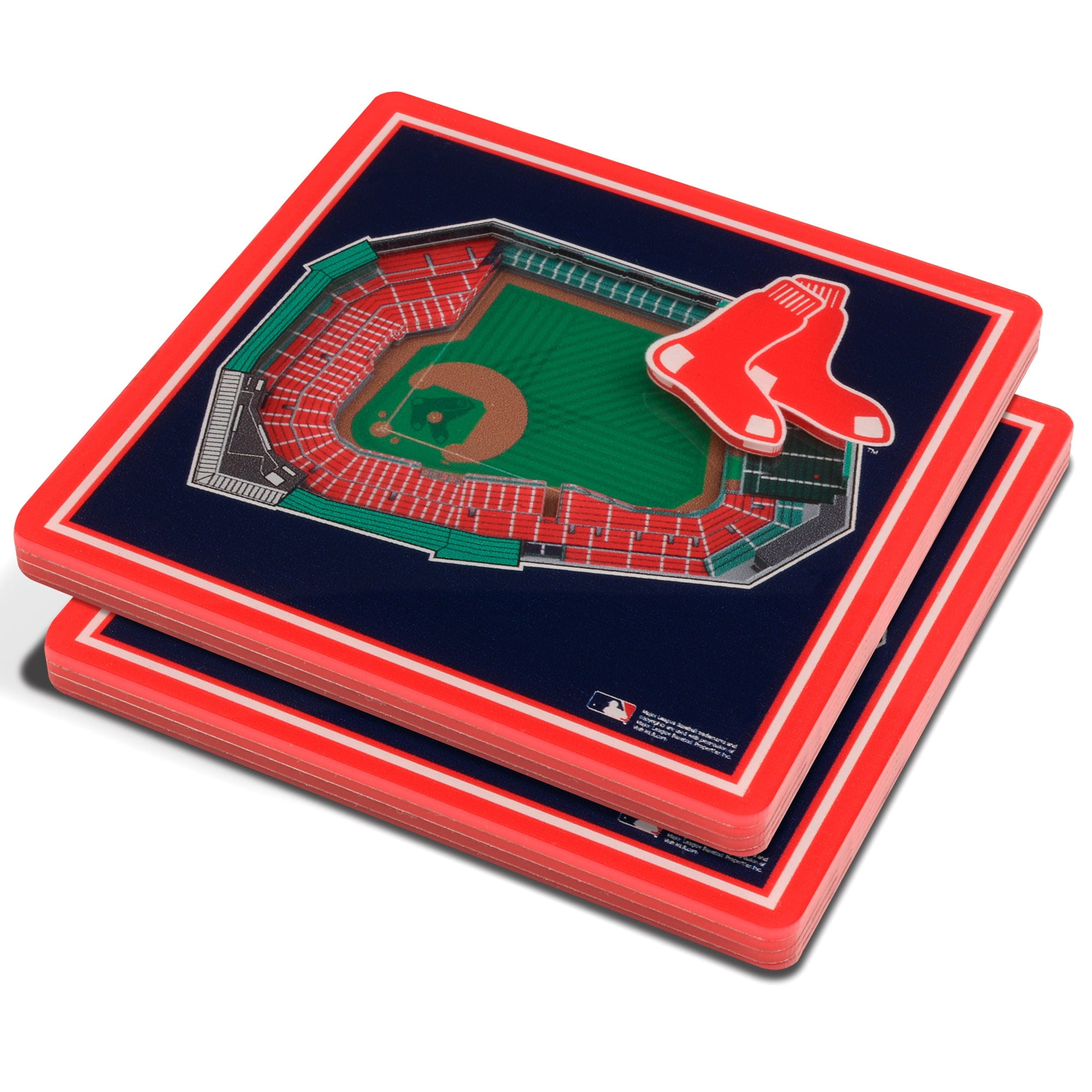 YouTheFan MLB Boston Red Sox 3D StadiumView Coasters - Walmart.com