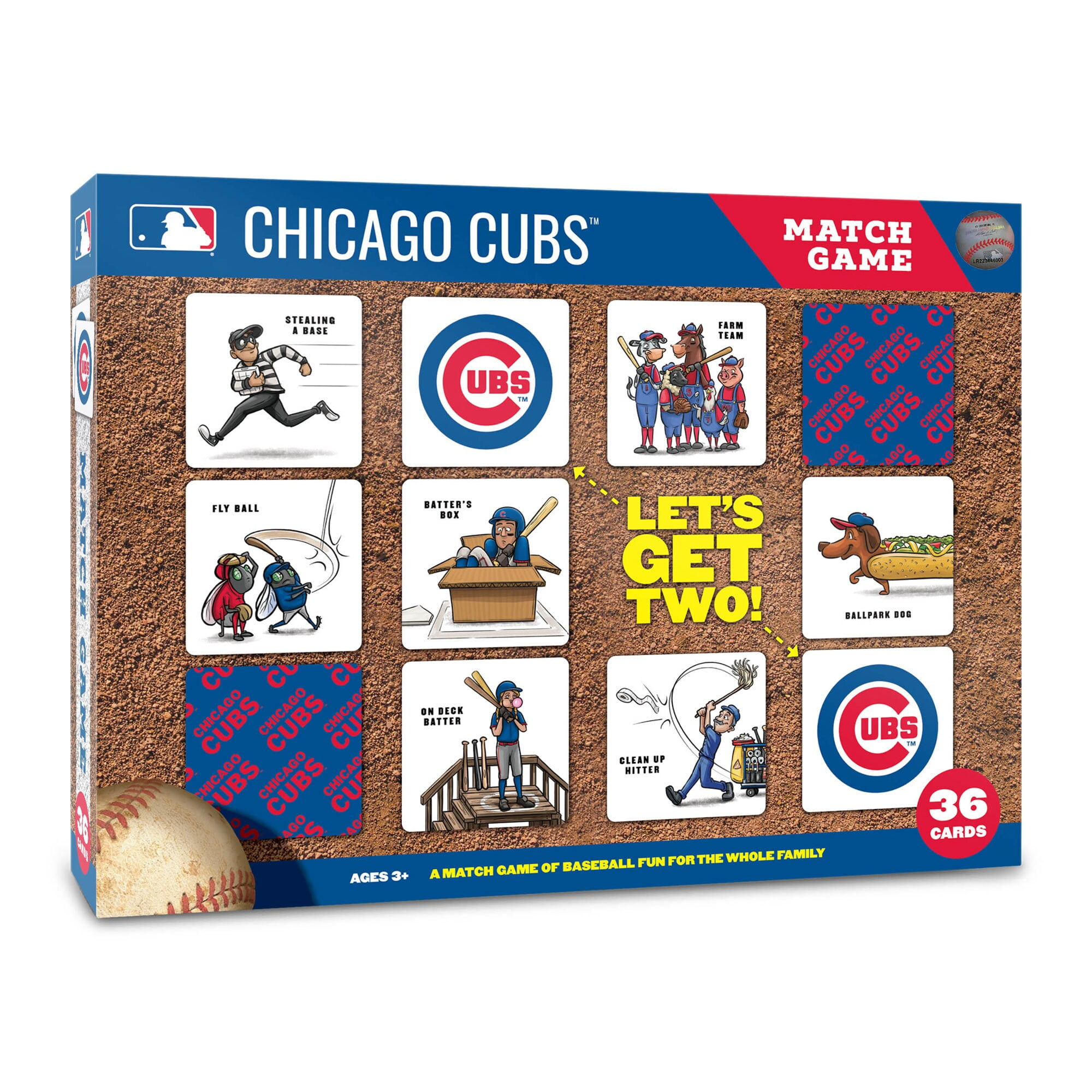 YouTheFan MLB Chicago Cubs Memory Match Game - Walmart.com