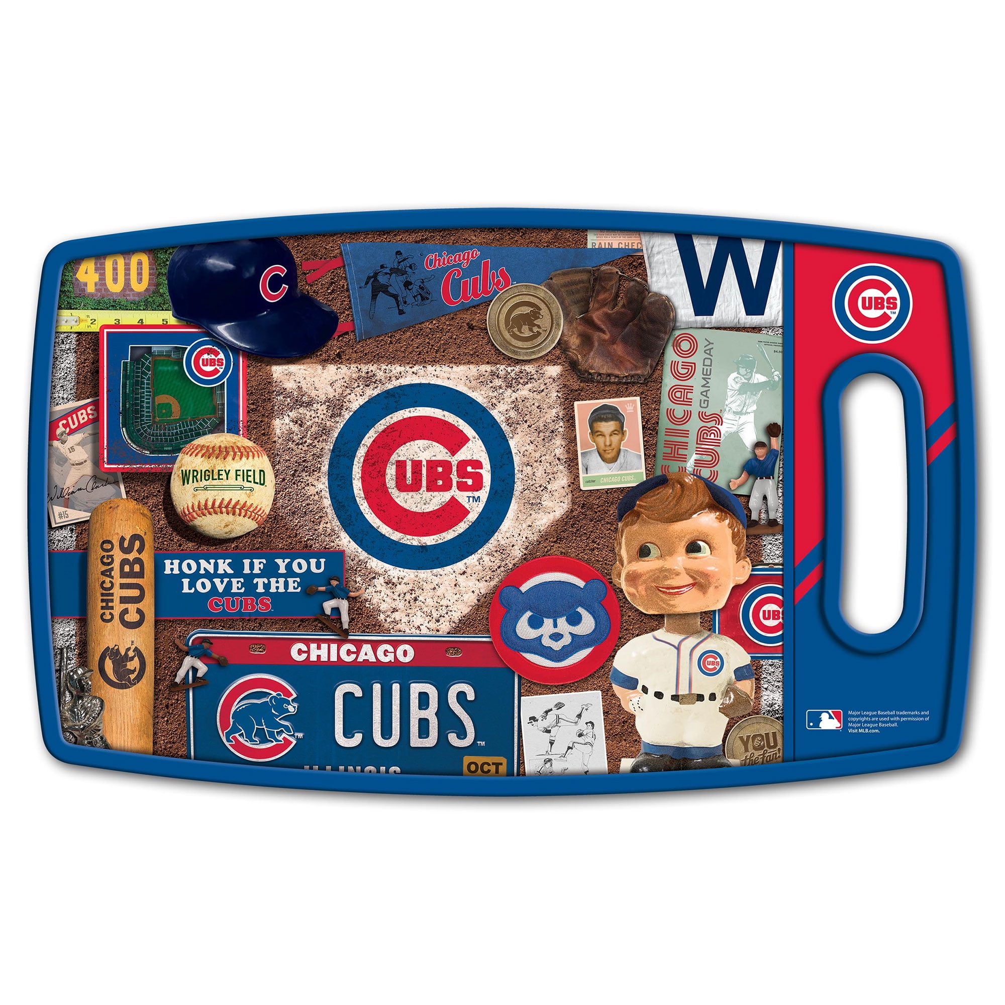 IDNA Chicago Cubs Retro Series Cutting Board - Walmart.com
