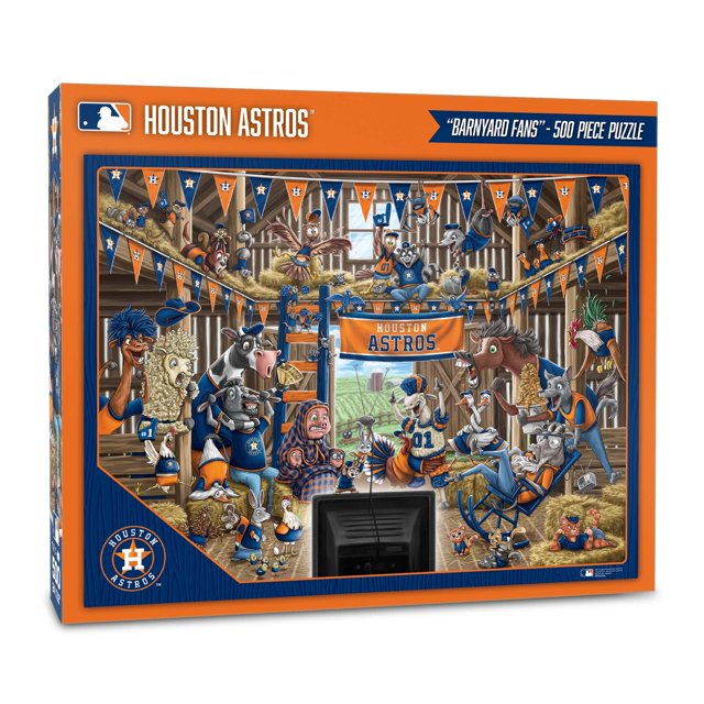 YouTheFan MLB Houston Astros Barnyard Fans Puzzle - 500 Piece - Walmart.com