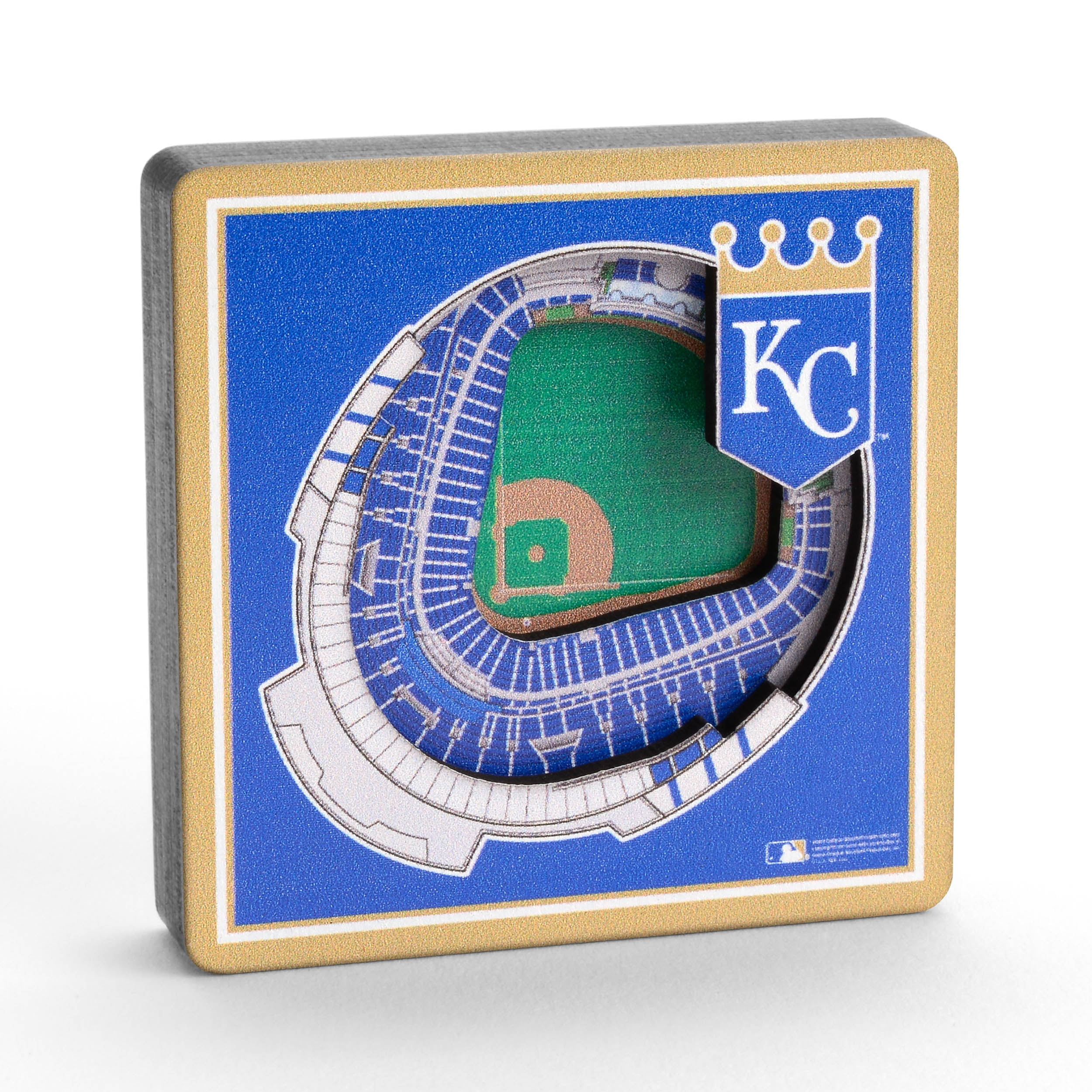 Kansas City Royals 3D Stadium View Fridge Magnet Replica - Kauffman ...