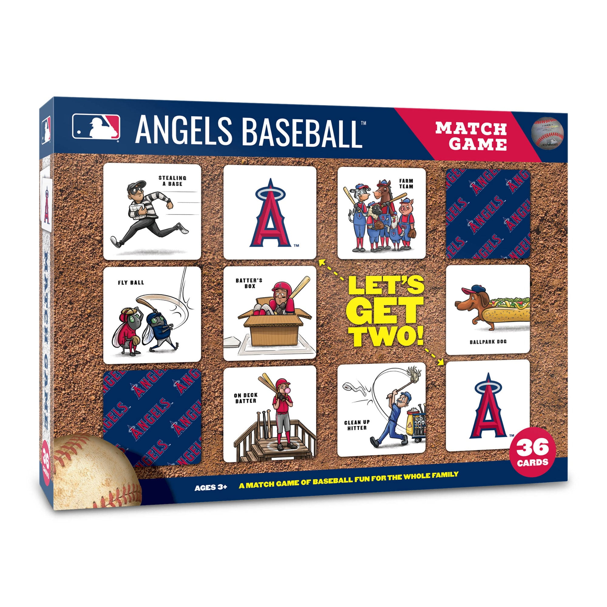 YouTheFan MLB Los Angeles Angels Memory Match Game - Walmart.com