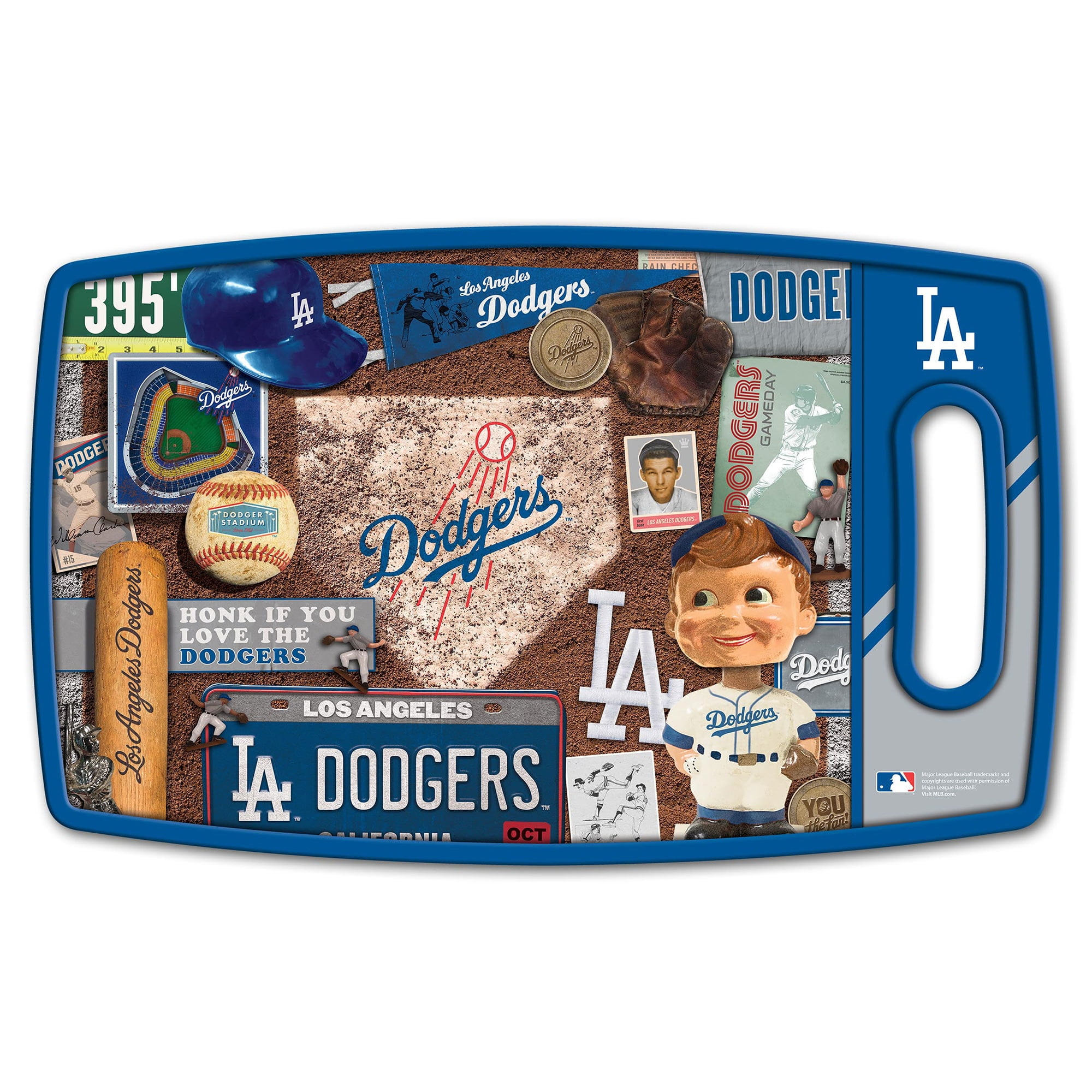 Los Angeles Dodgers Retro Series Cutting Board - Walmart.com