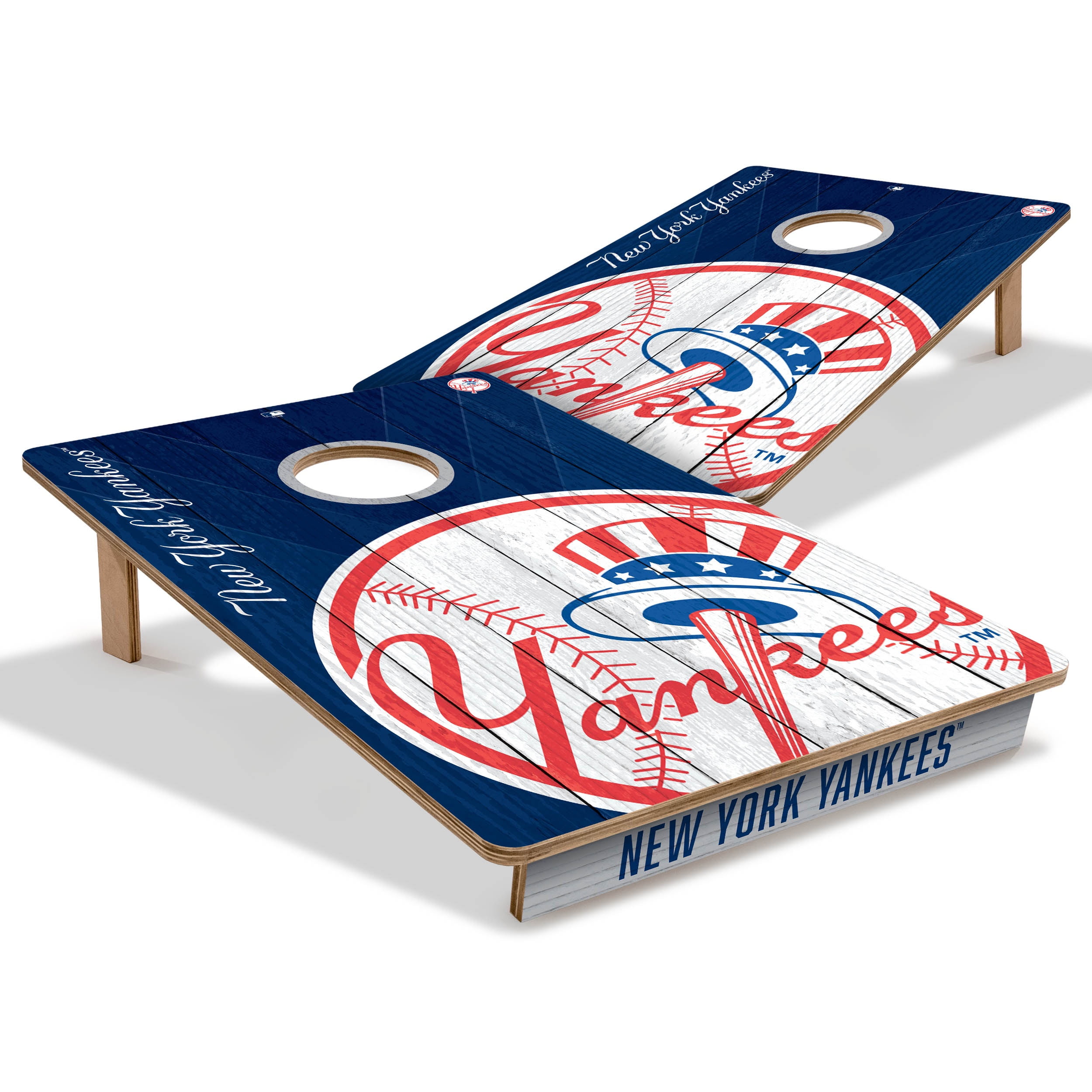 YouTheFan MLB New York Yankees 2' x 3' Cornhole Game No Bags - Walmart.com
