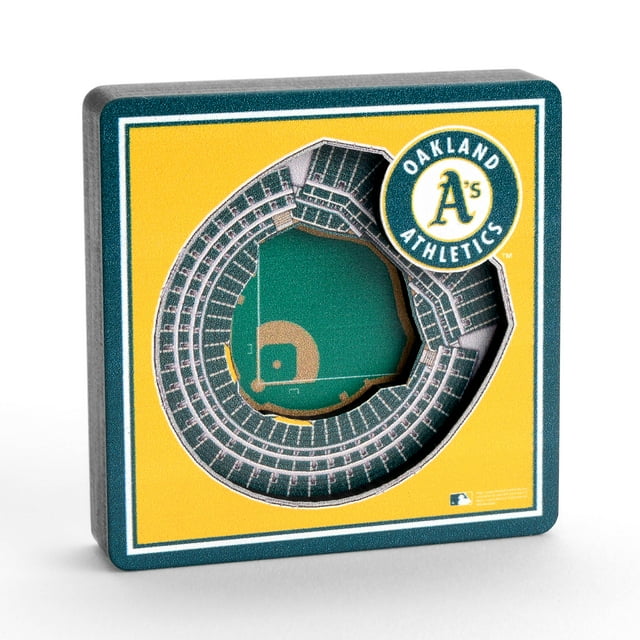 YouTheFan MLB Oakland Athletics 3D StadiumView Magnet - Walmart.com