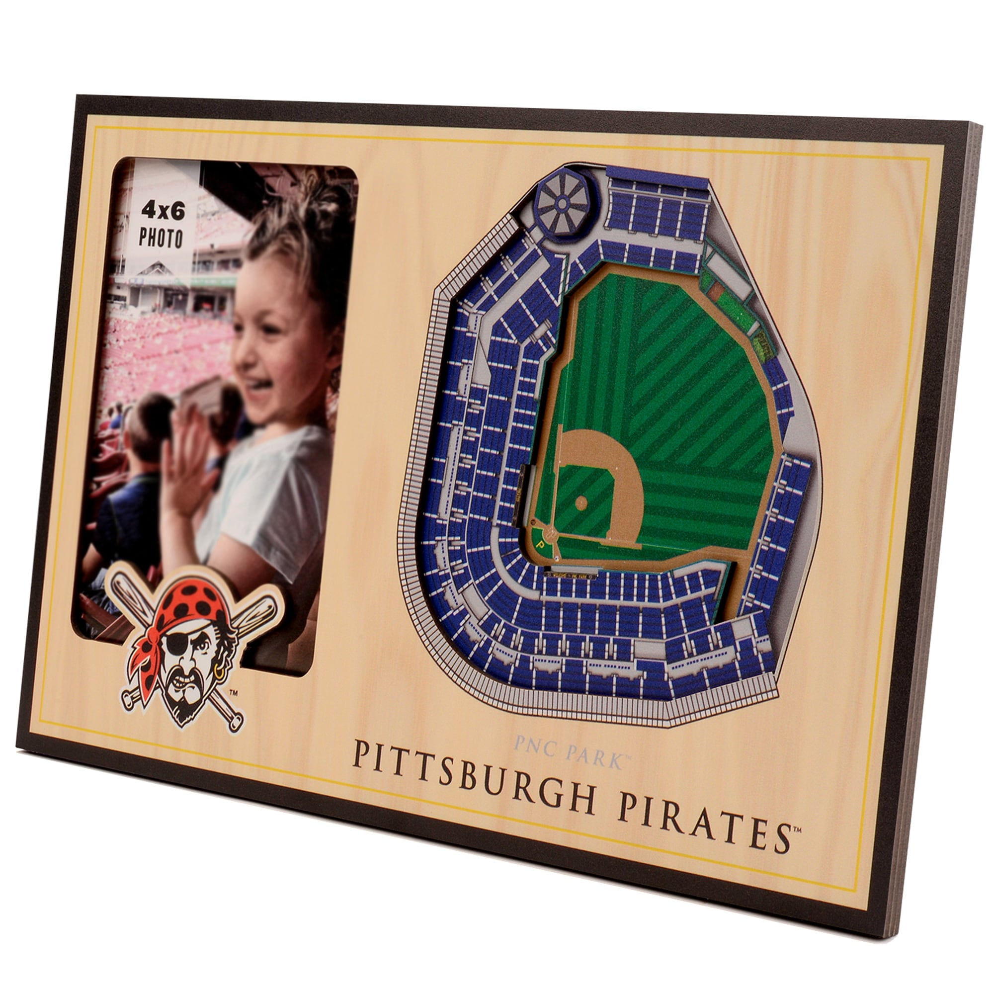 IDNA Pittsburgh Pirates 3D StadiumViews Picture Frame - Walmart.com