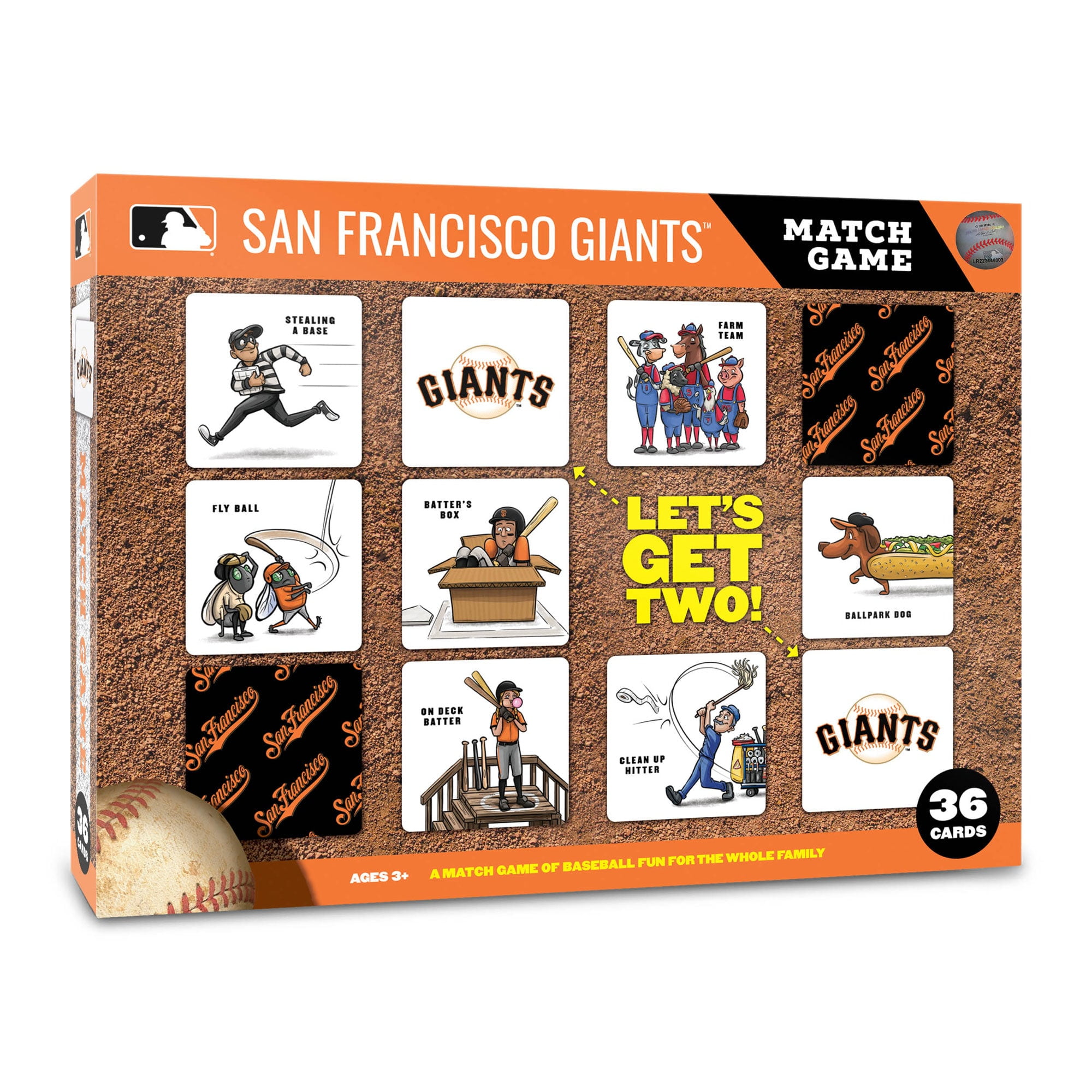 YouTheFan MLB San Francisco Giants Memory Match Game - Walmart.com