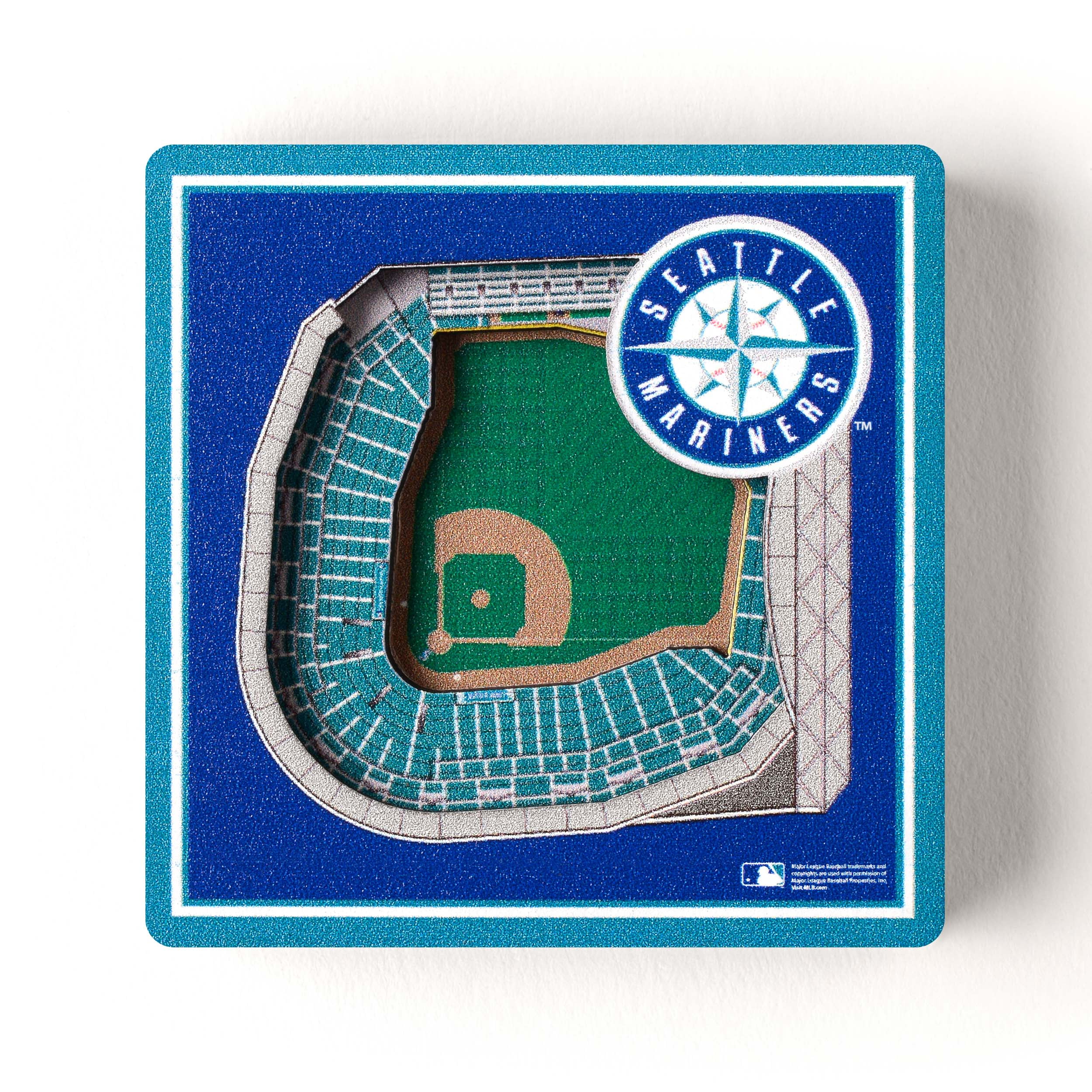 Seattle Mariners 3D StadiumView Magnet T-Mobile Park Mini Replica ...