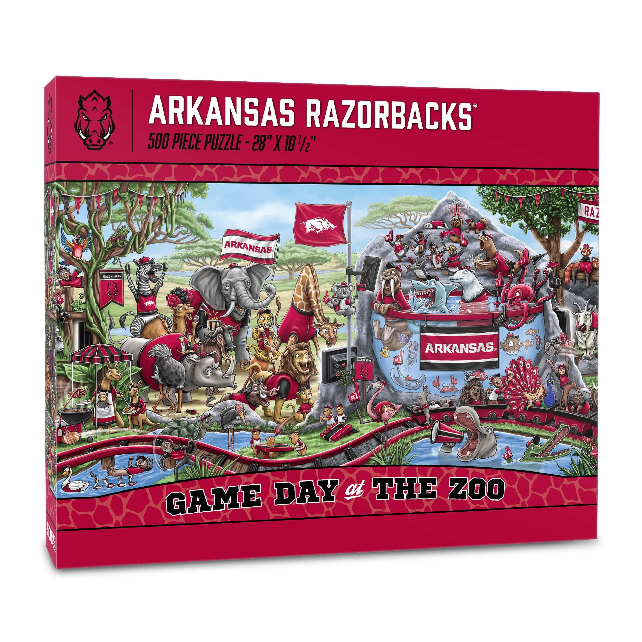 YouTheFan Arkansas Razorbacks Puzzle - 500-Piece Day Jigsaw - Walmart.com