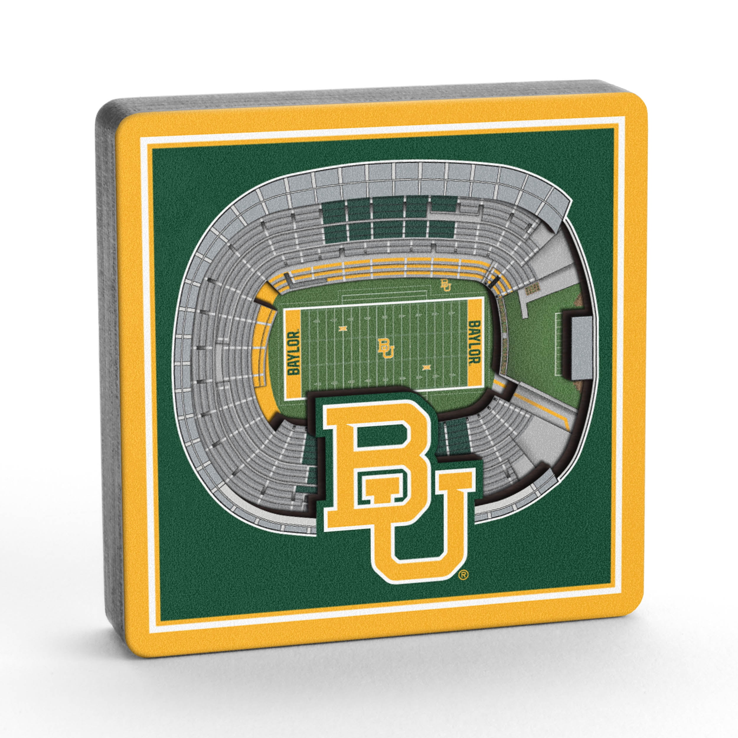 YouTheFan NCAA Baylor Bears 3D StadiumView Magnet Replica - Walmart.com