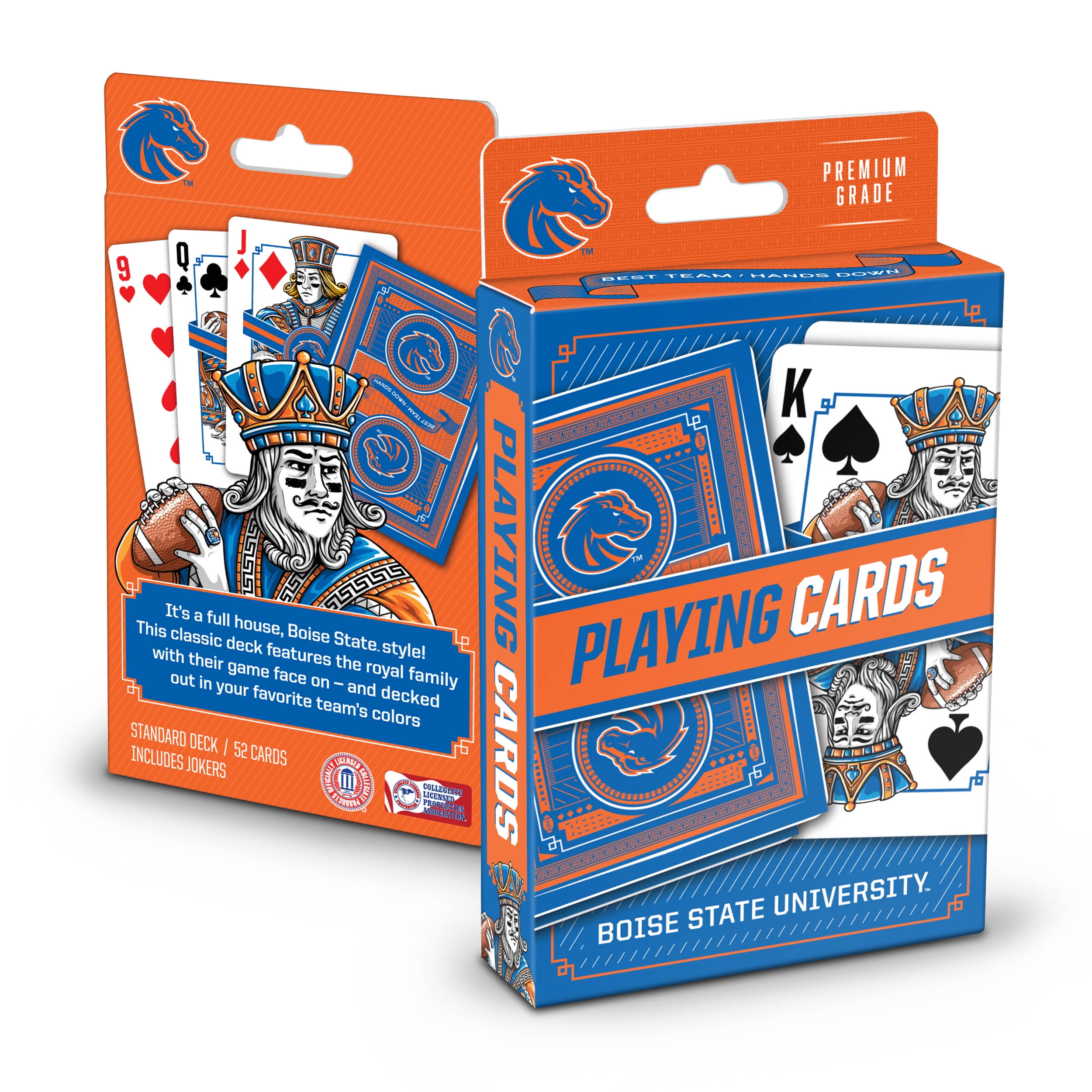 Boise State Broncos Classic Series Playing Cards - Custom Illustrated ...
