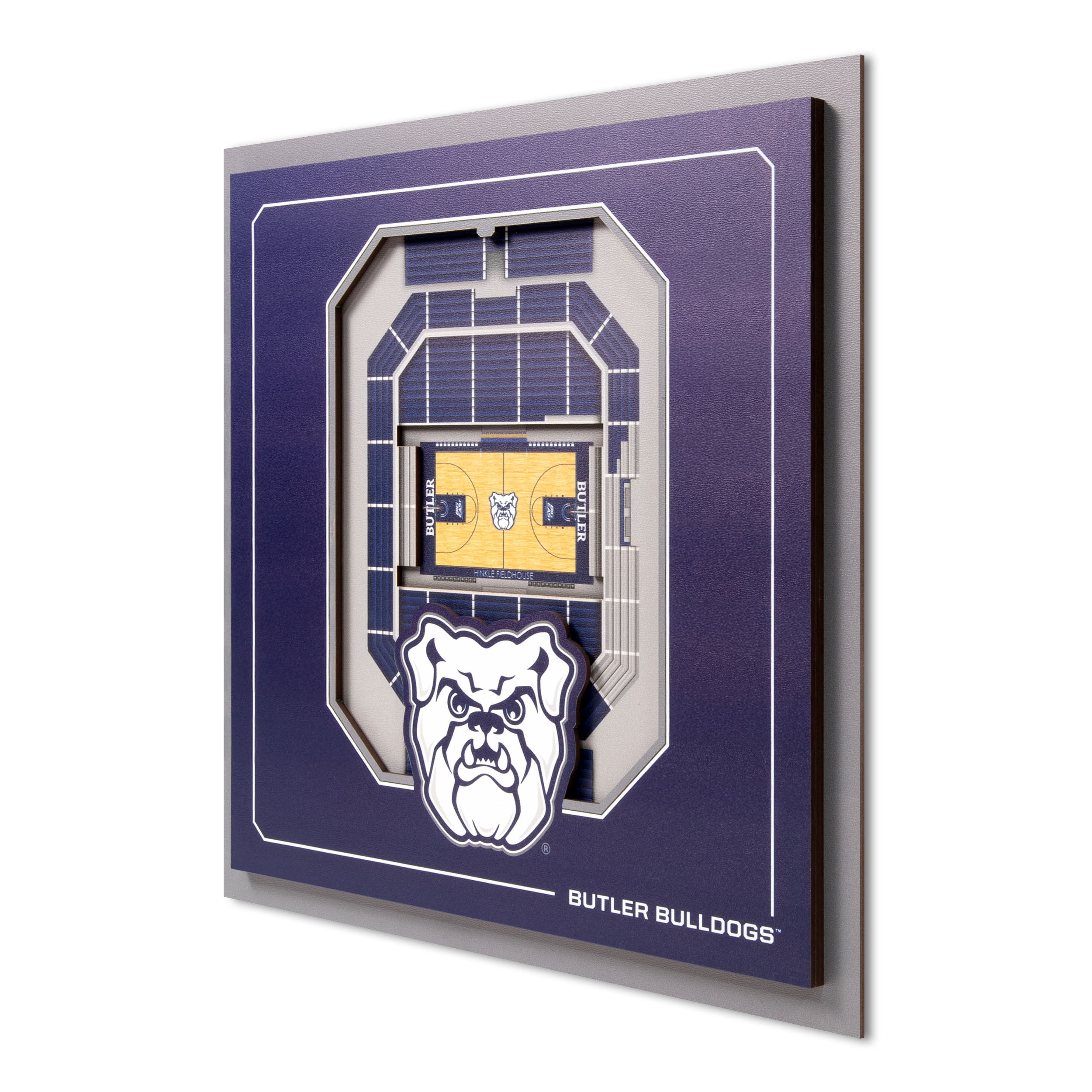 YouTheFan NCAA Butler Bulldogs Stadium Series 3D Wall Art - Walmart.com