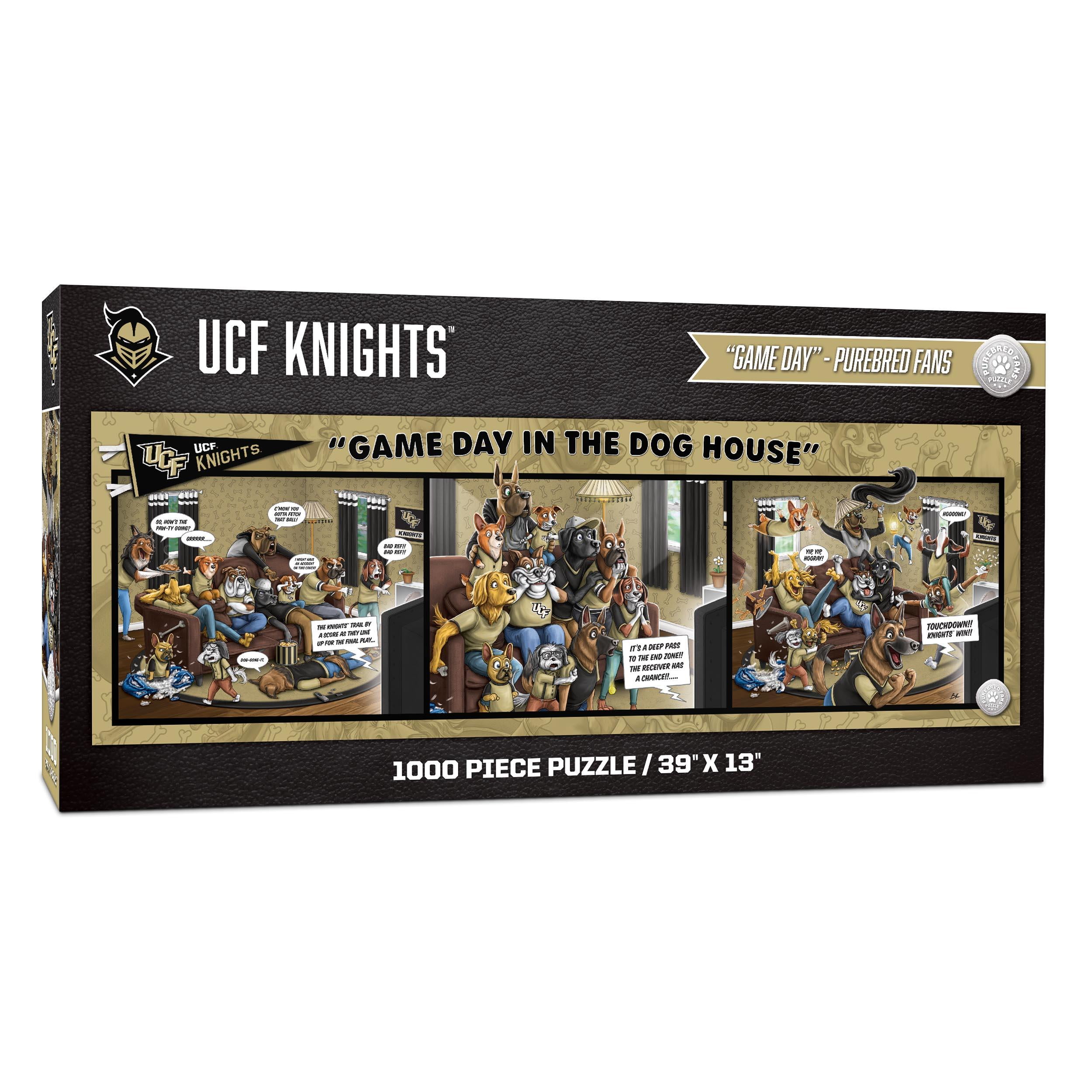 YouTheFan NCAA Central Florida Knights Purebred Fans Gameday in the Dog House 1000PC Puzzle ...
