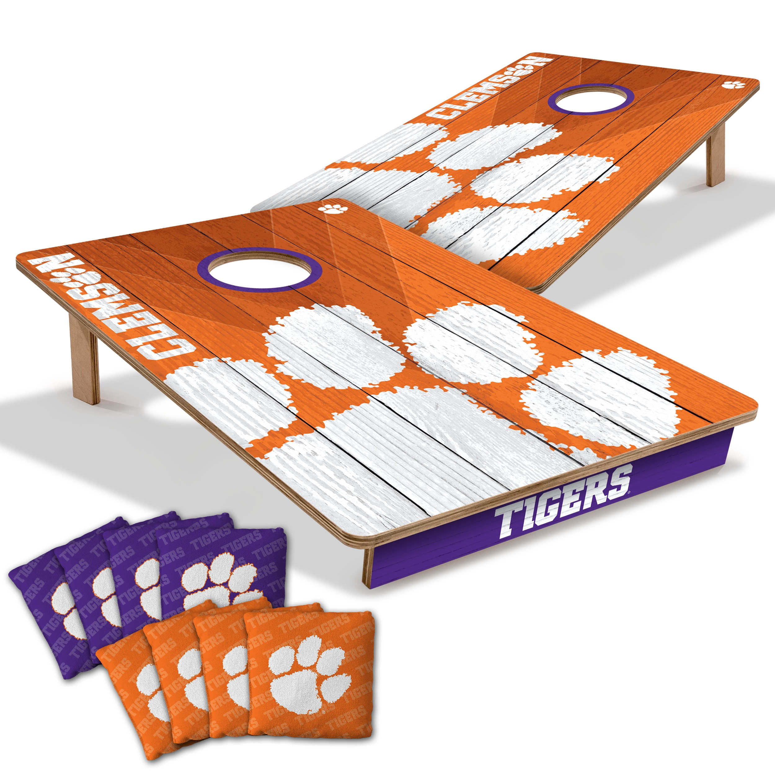 YouTheFan NCAA Clemson Tigers 2' x 3' Cornhole Game - Walmart.com