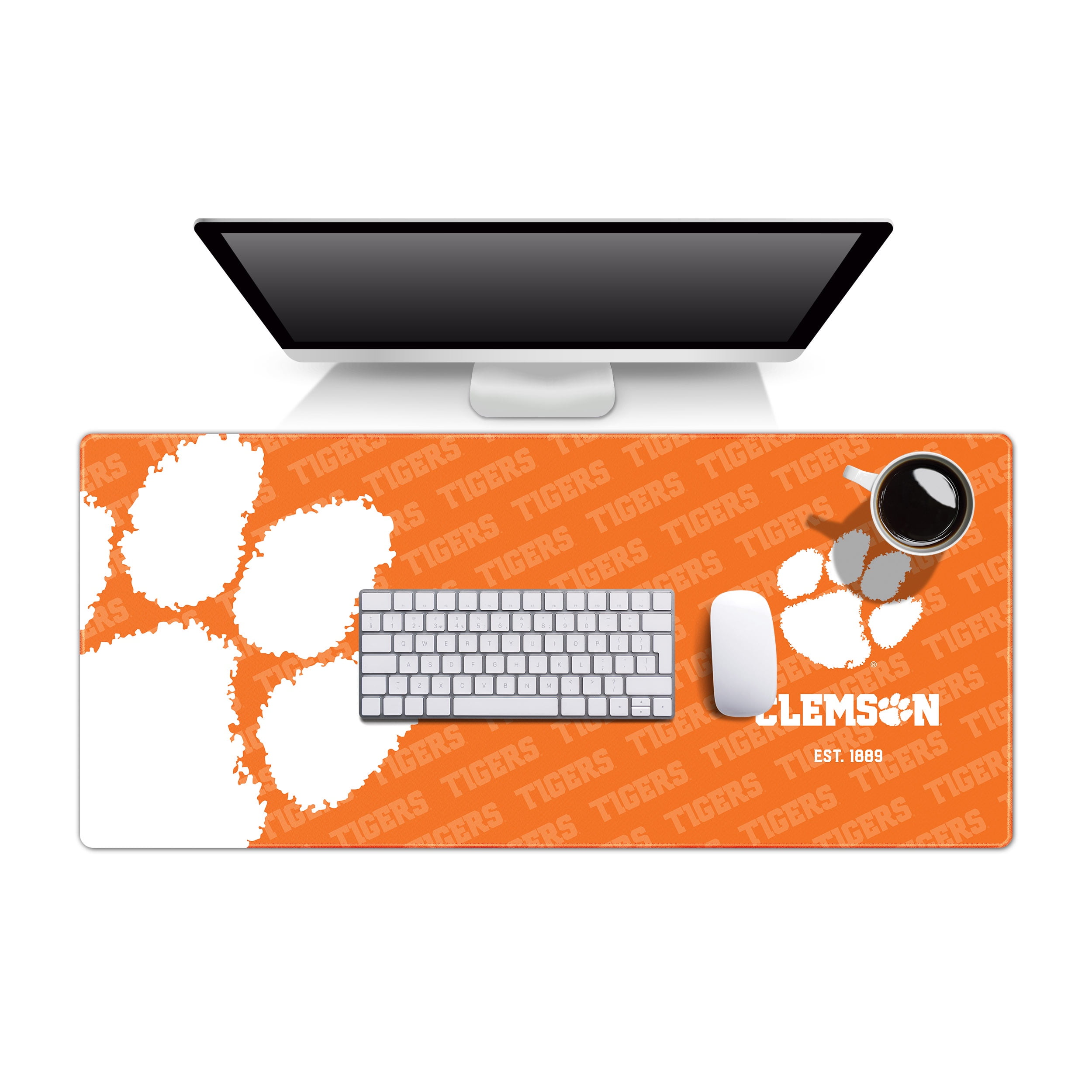 Clemson Tigers NCAA Logo Series XL Desk Pad - Office Accessories ...
