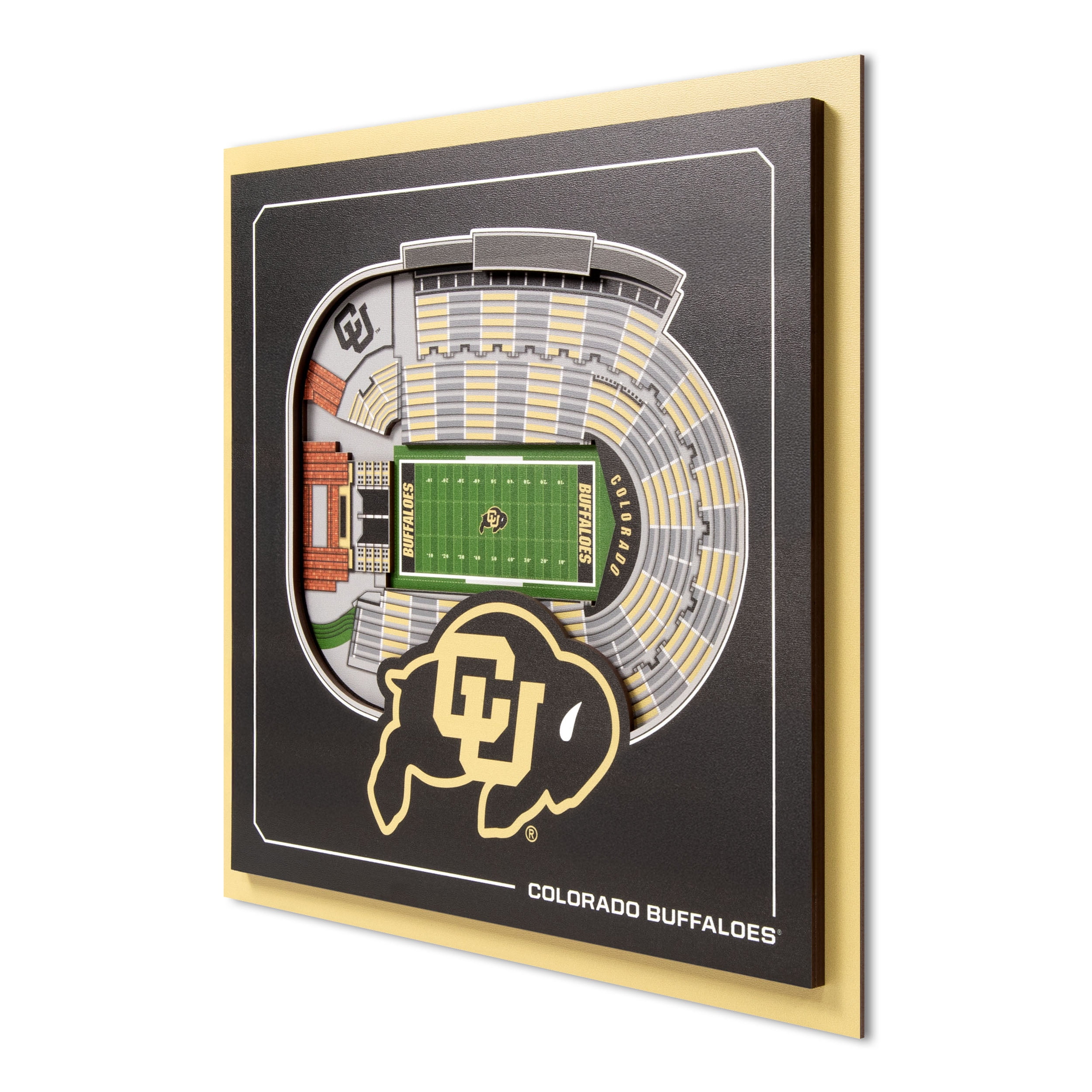 YouTheFan NCAA Colorado Buffaloes Stadium Series 3D Wall Art - Walmart.com