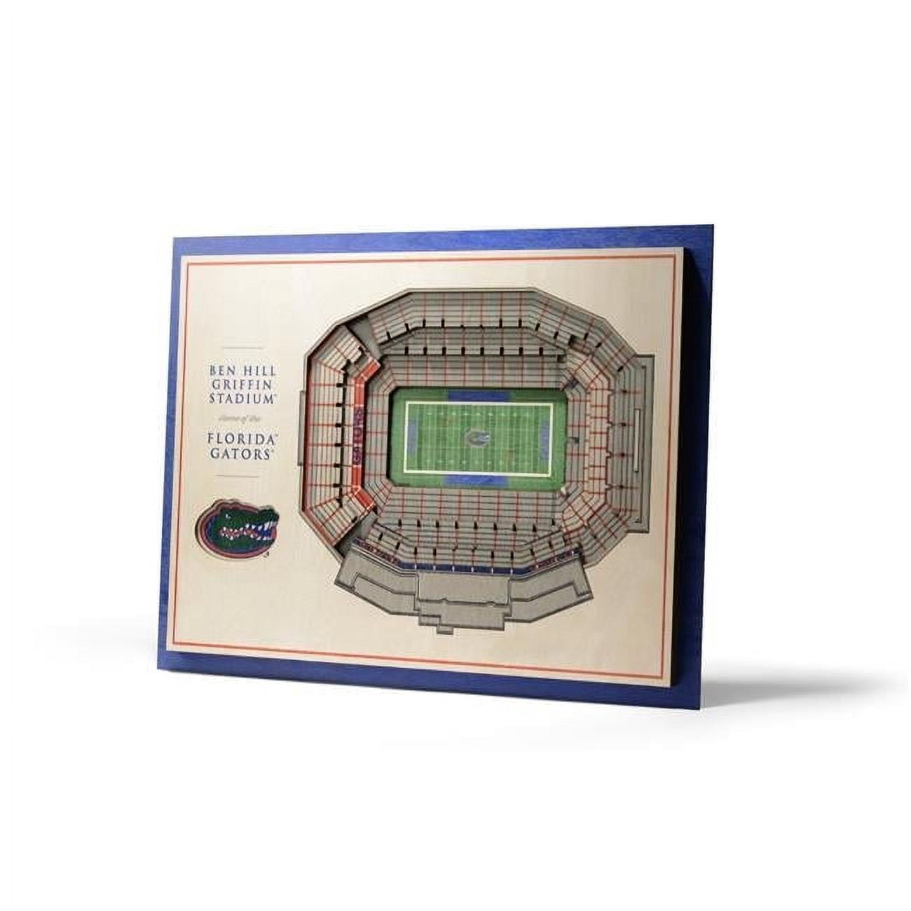 Florida Gators 17'' x 13'' 5-Layer StadiumViews 3D Wall Art - Walmart.com