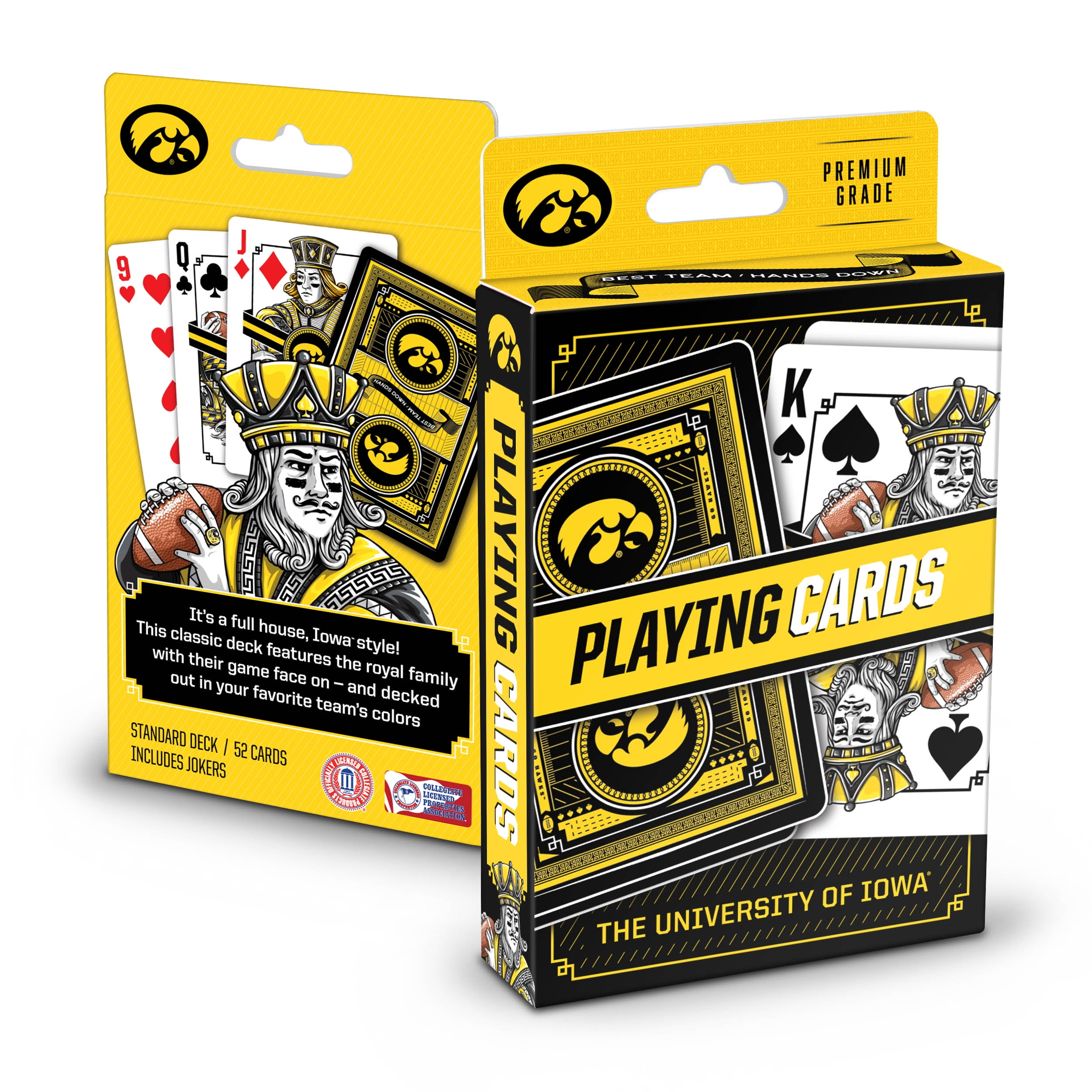 YouTheFan NCAA Iowa Hawkeyes Playing Cards Grade Deck - Walmart.com
