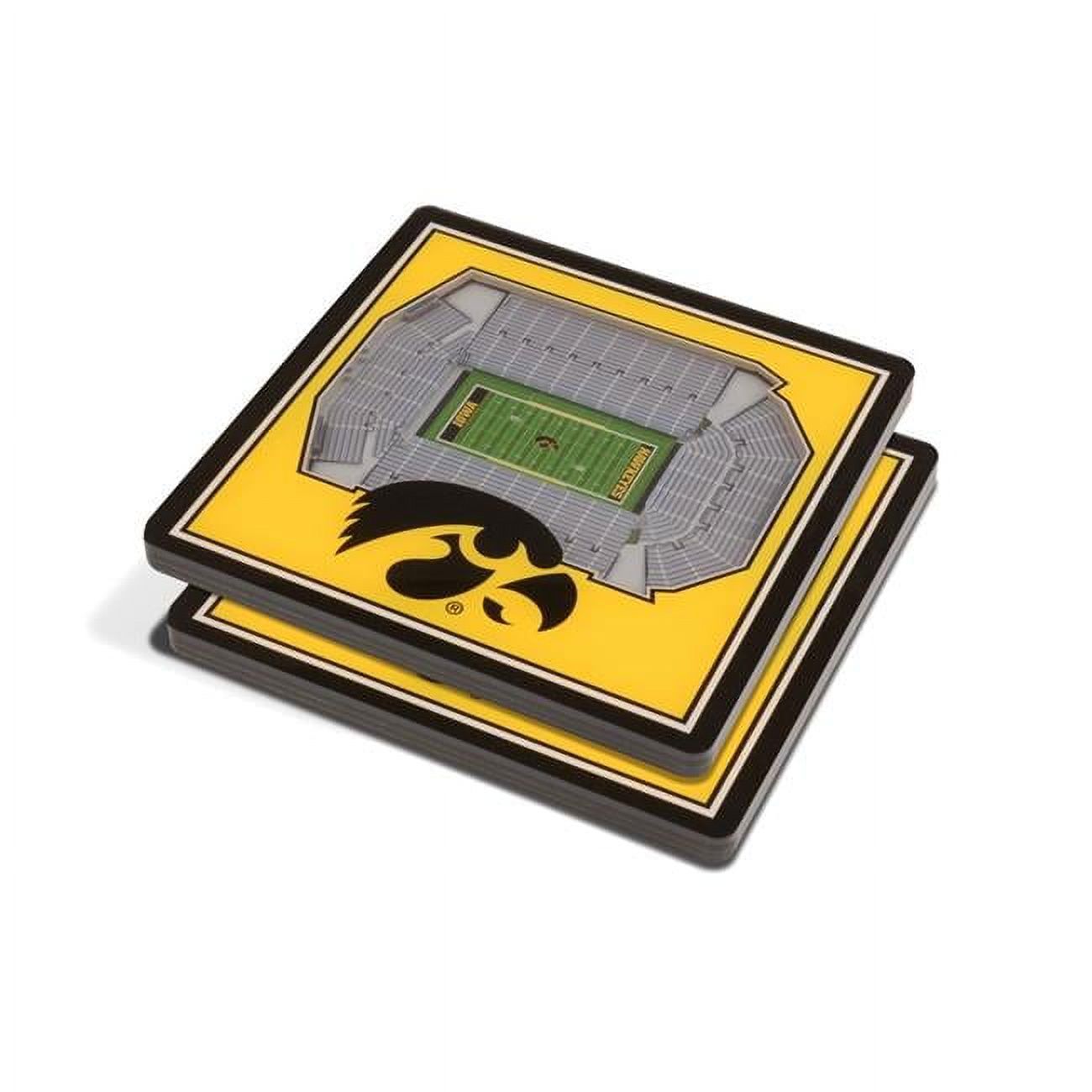 YouTheFan NCAA Iowa Hawkeyes Kinnick Stadium 3D StadiumViews Coaster ...