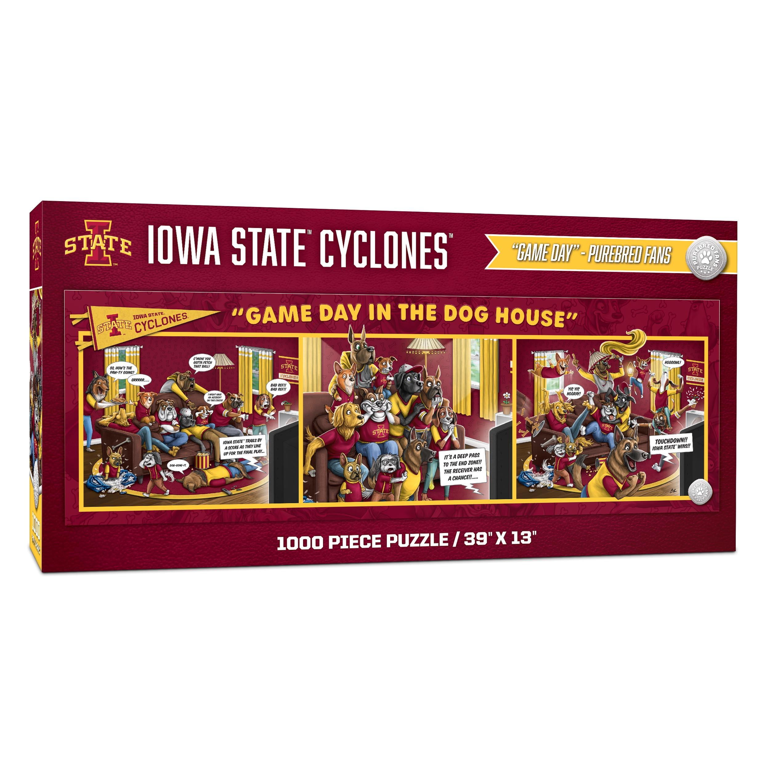Iowa State Cyclones Howling Canines Gameday 1000PC Jigsaw Puzzle ...