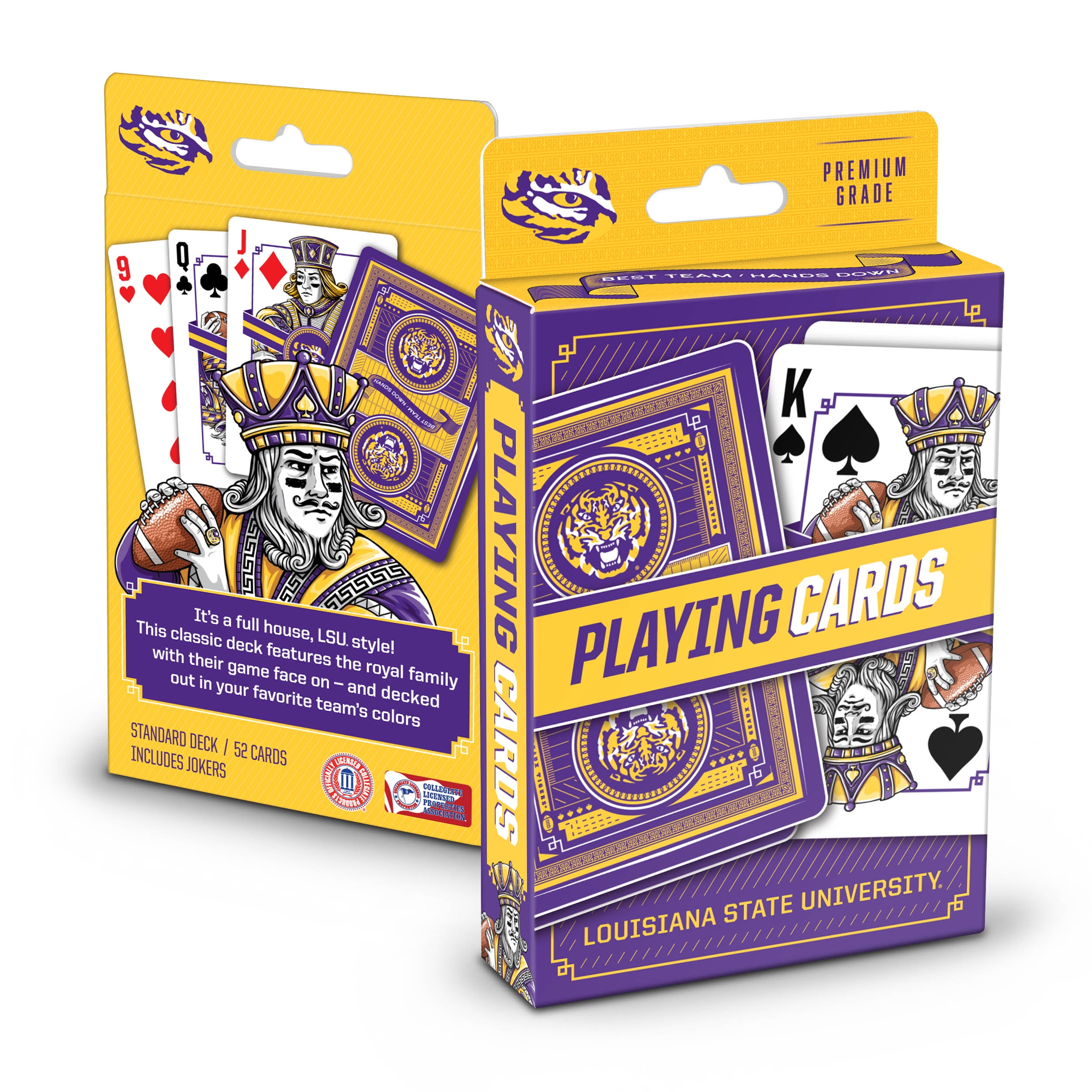 LSU Tigers Classic Series Deck of Playing Cards with Custom ...