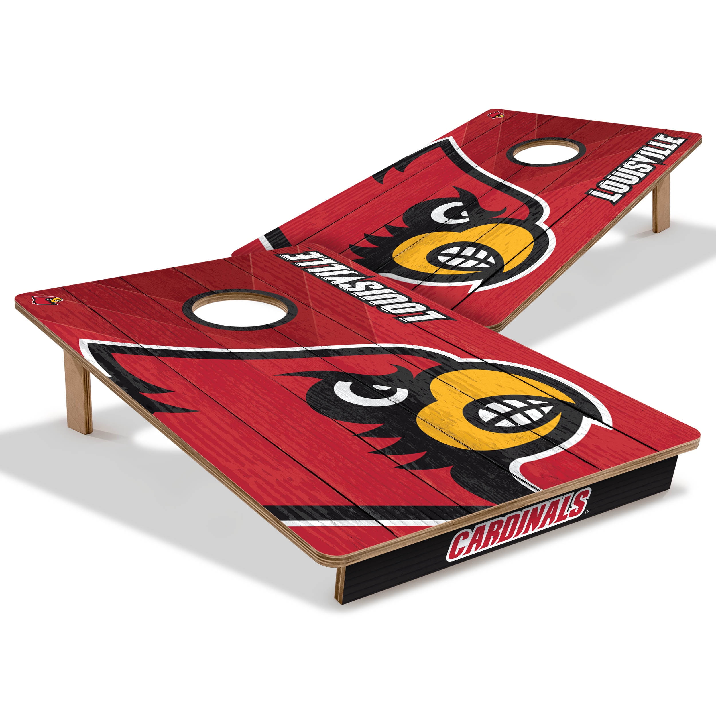 YouTheFan NCAA Louisville Cardinals 2' x 3' Cornhole Game No Bags ...