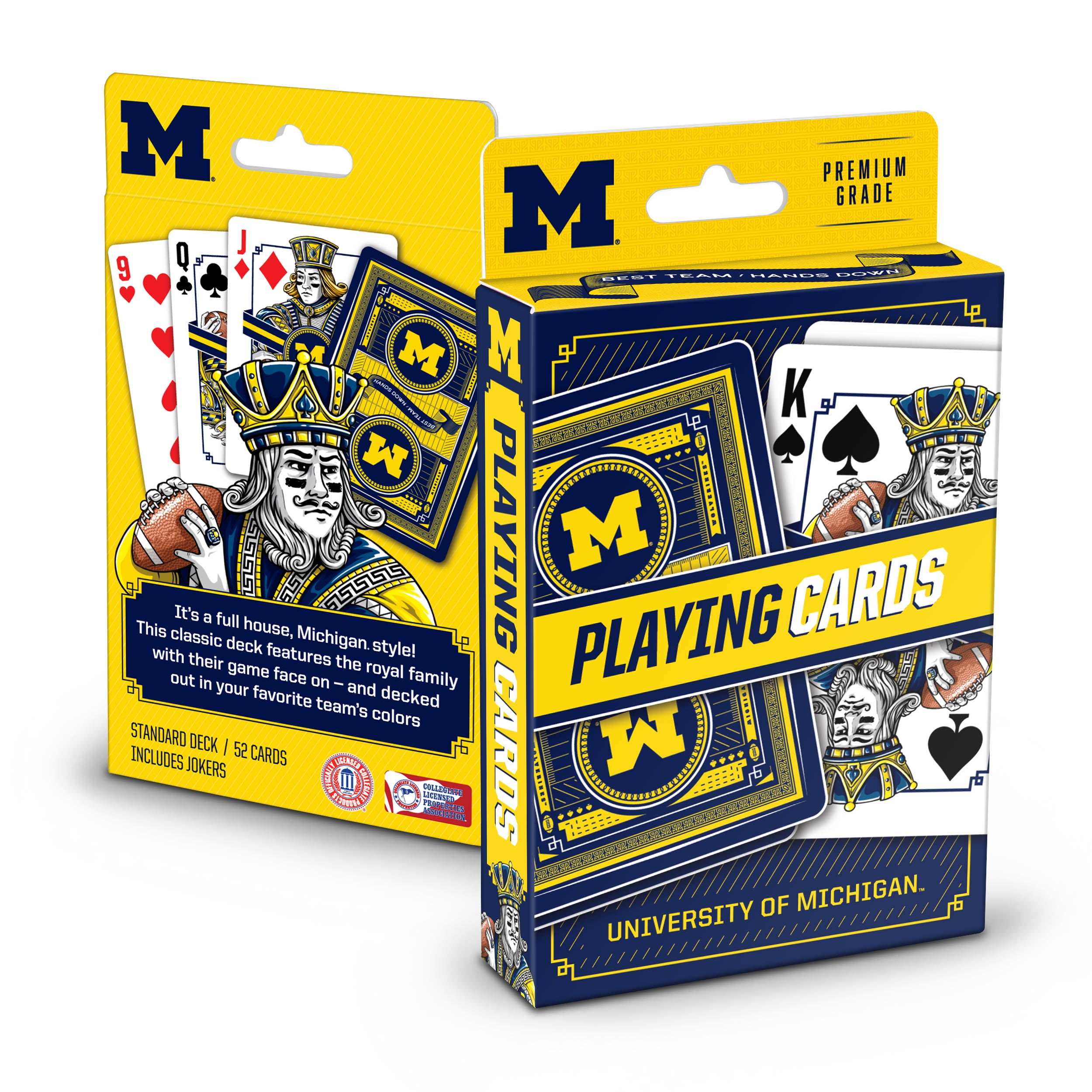 YouTheFan NCAA Michigan Wolverines Classic Series Playing Cards ...