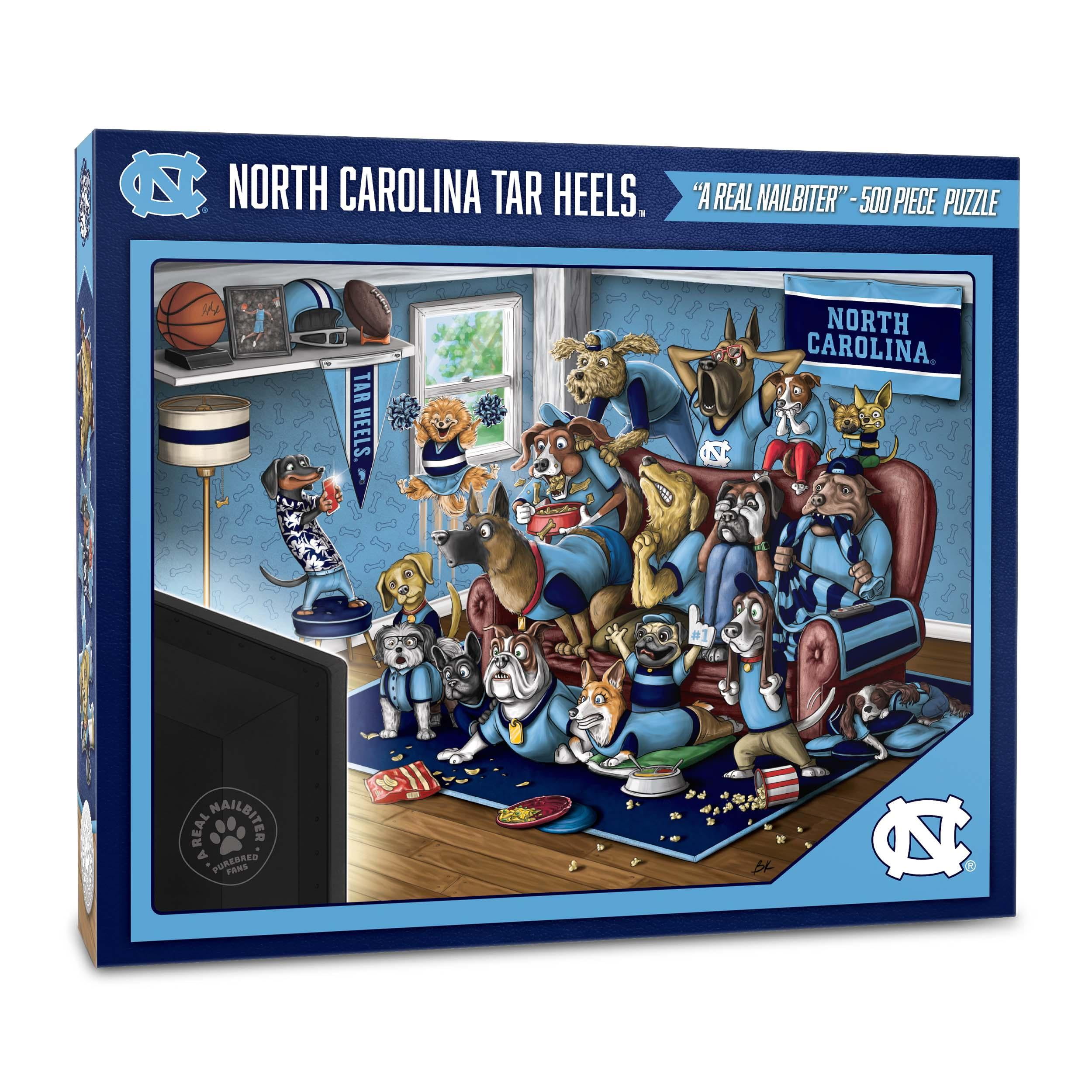 YouTheFan NCAA North Carolina Tar Heels Purebred Fans Nailbiter Puzzle ...