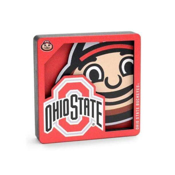 YouTheFan NCAA Ohio State Buckeyes 3D Logo Series Magnet - Walmart.com
