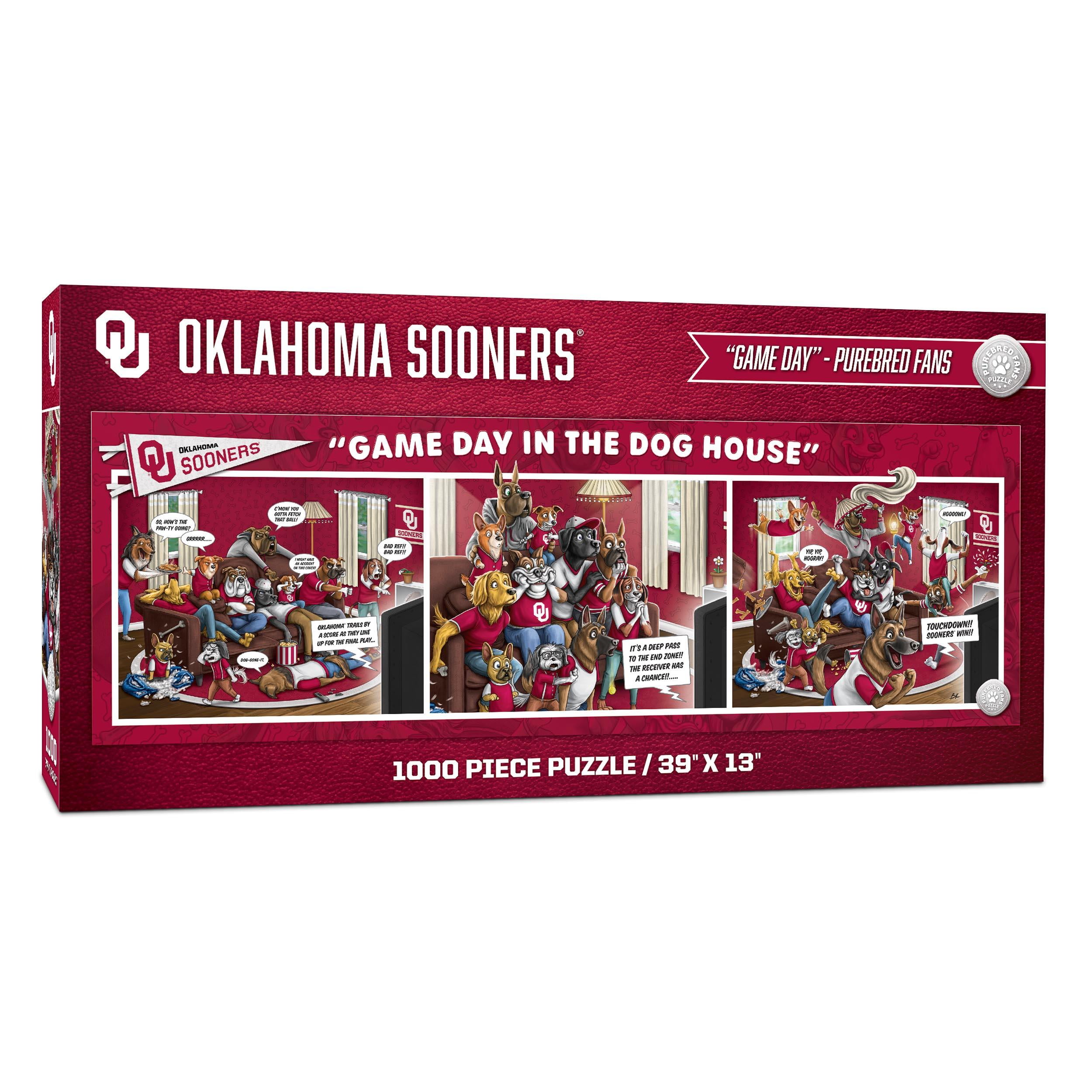 YouTheFan Oklahoma Sooners Gameday Puzzle - 1000PC House Fun - Walmart.com