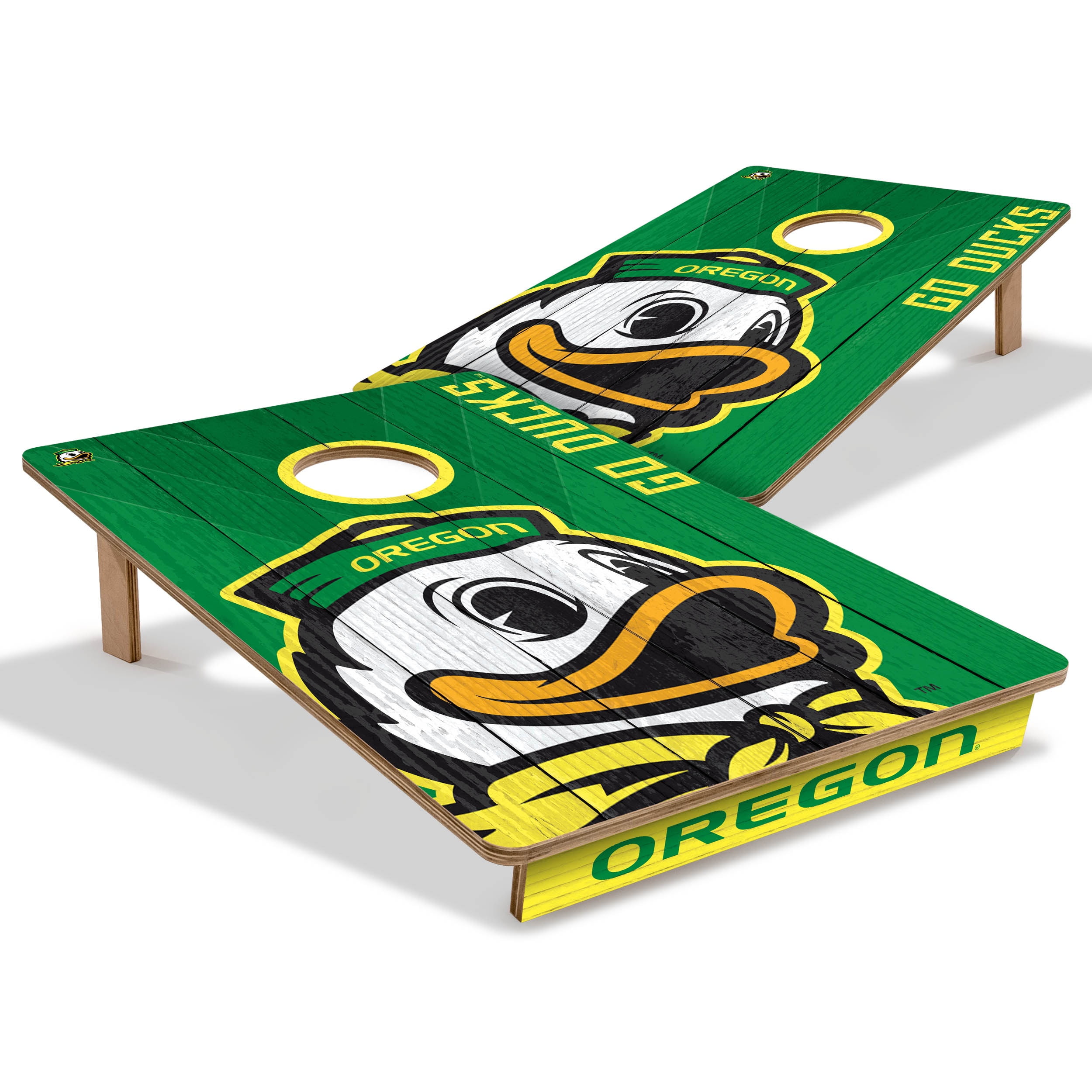 YouTheFan NCAA Oregon Ducks 2' x 3' Cornhole Game No Bags - Walmart ...