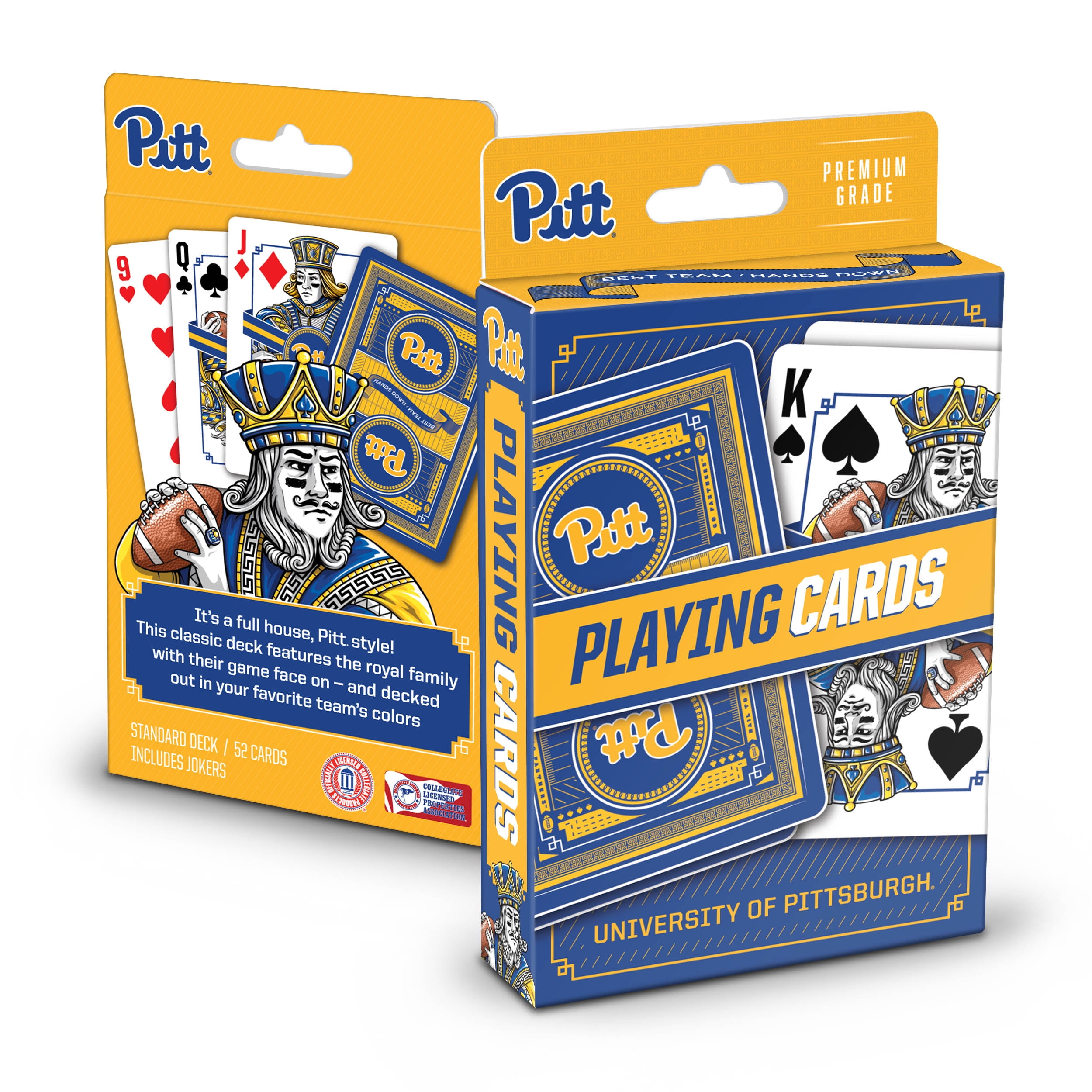 NCAA Pittsburgh Panthers Playing Cards - Premium Deck - Walmart.com