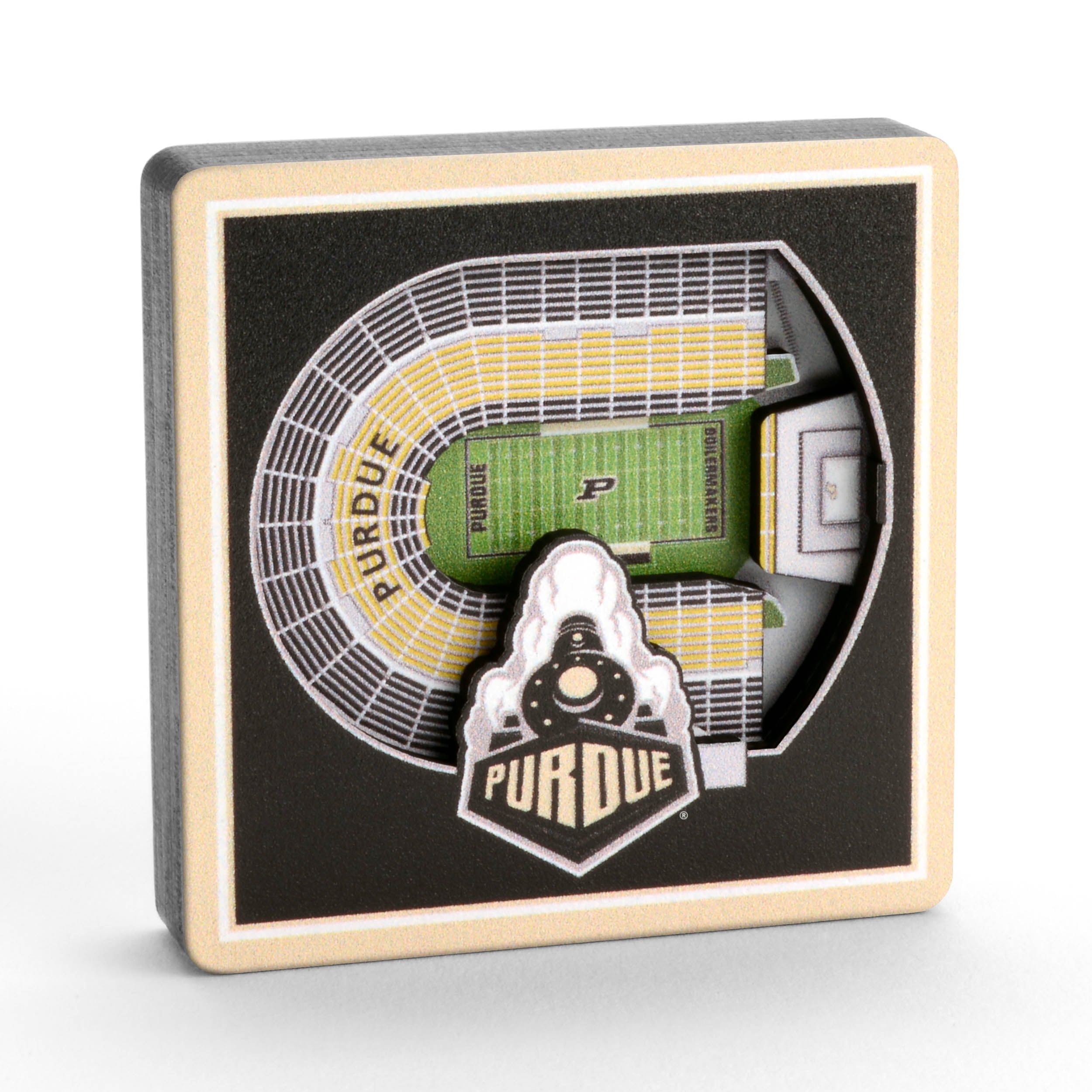 YouTheFan NCAA Purdue Boilermakers 3D StadiumView Magnet - Walmart.com