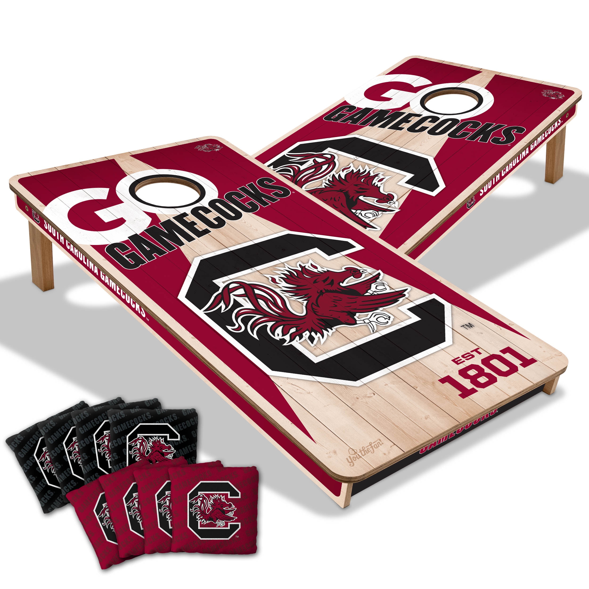 YouTheFan NCAA South Carolina Gamecocks 2' x 4' Cornhole Game - Walmart.com