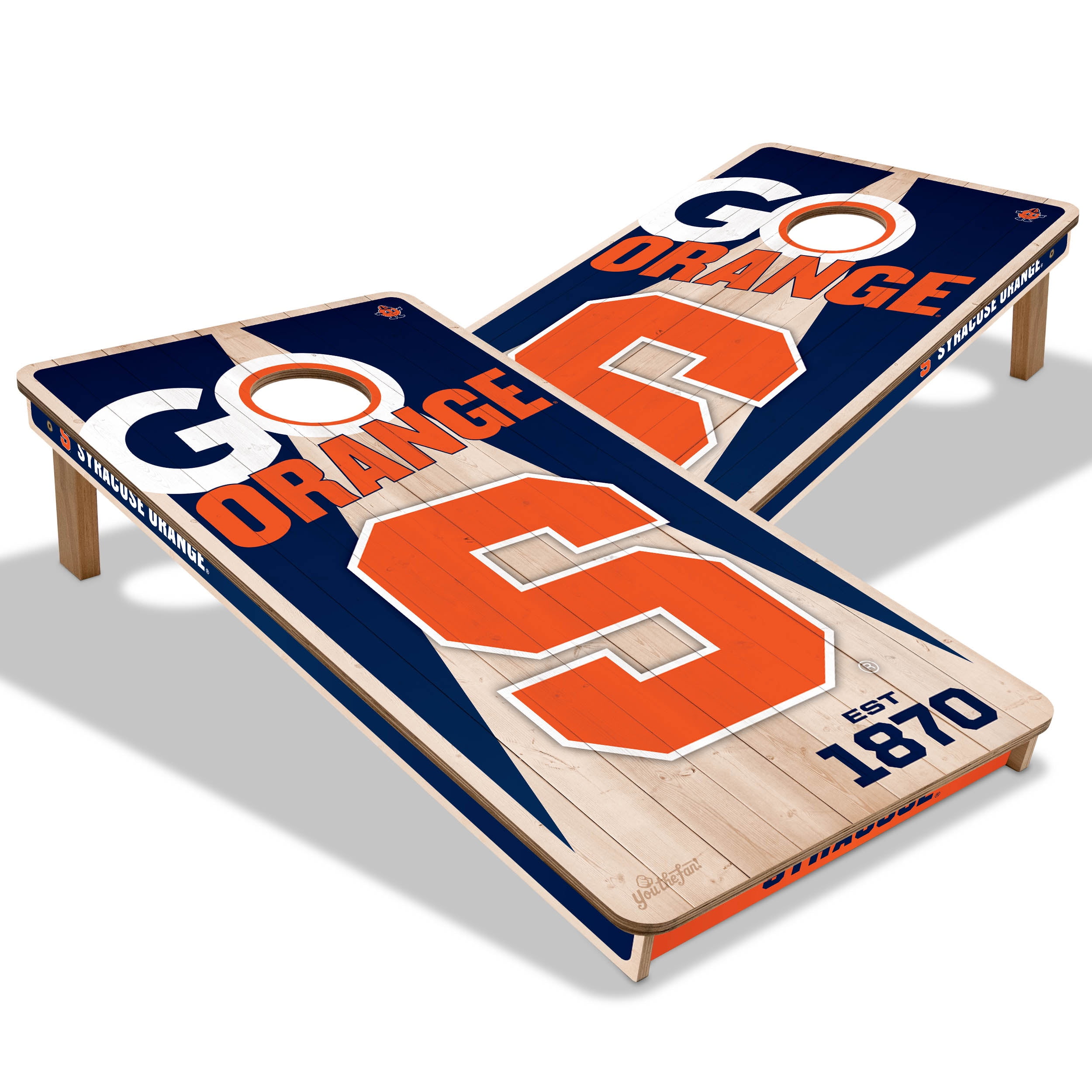 YouTheFan NCAA Syracuse Orange 2' x 4' Cornhole Game No Bags - Walmart.com