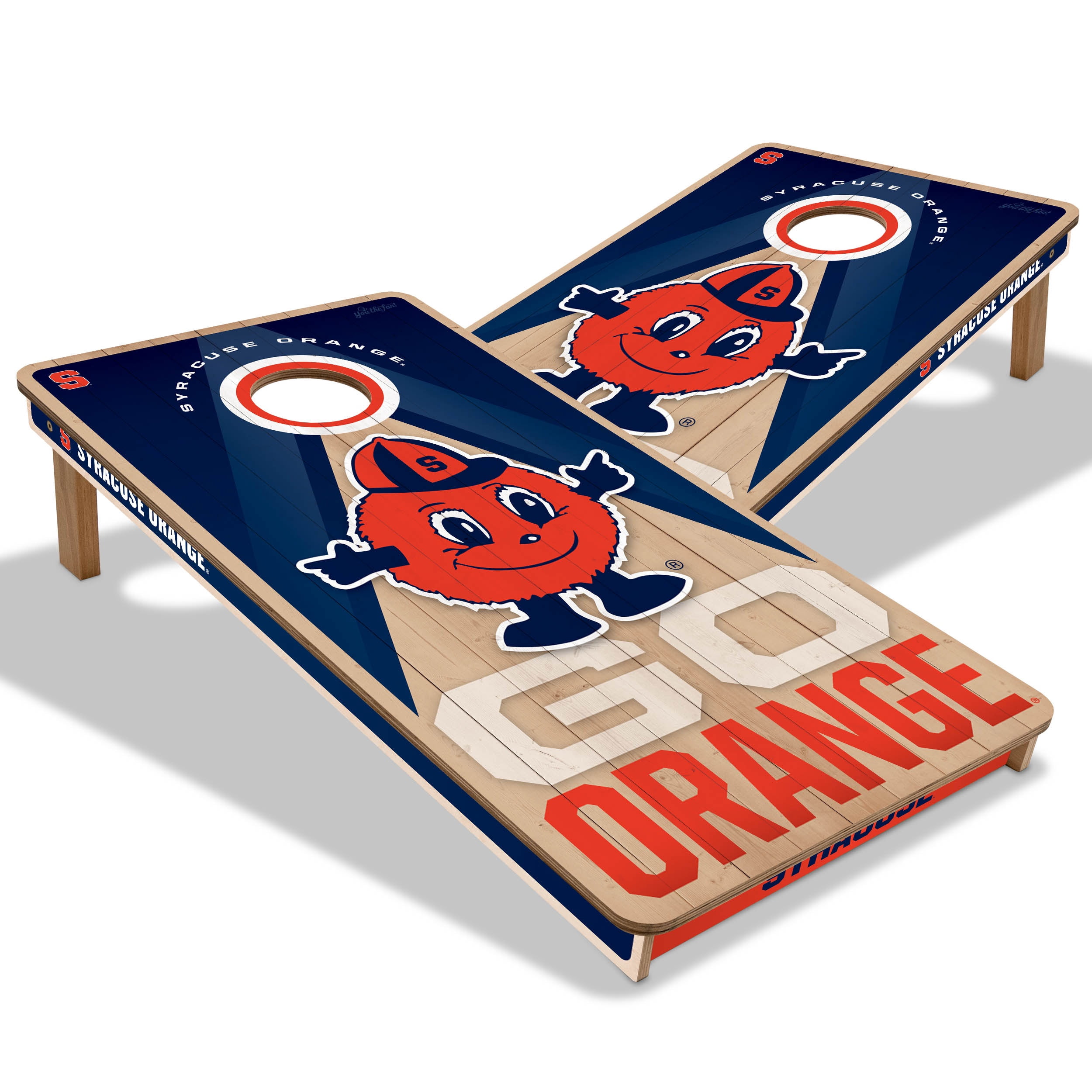 YouTheFan NCAA Syracuse Orange 2X4 Slogan Series Cornhole NO BAGS ...