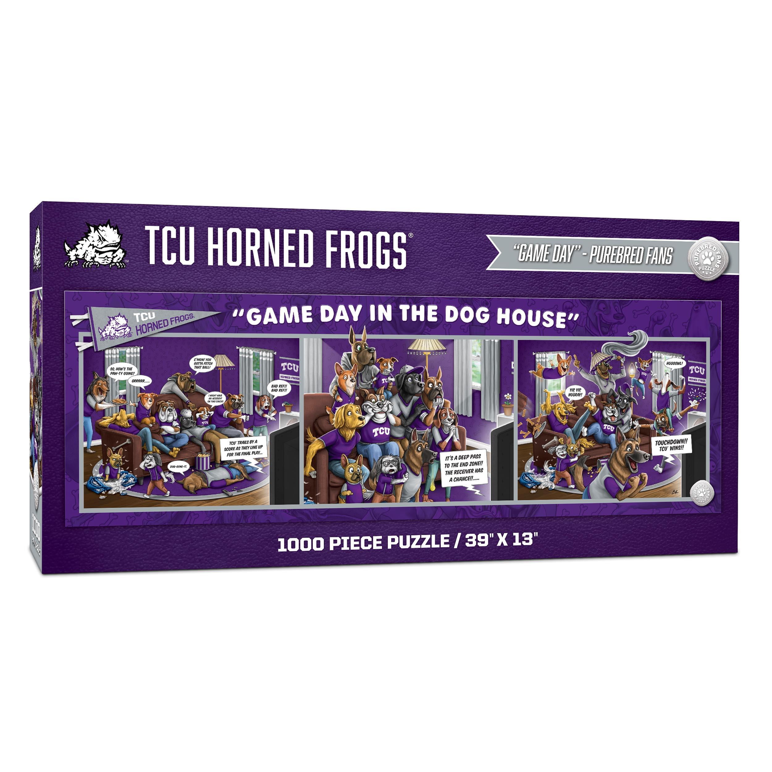 YouTheFan NCAA TCU Horned Frogs Purebred Fans Gameday in the Dog House ...