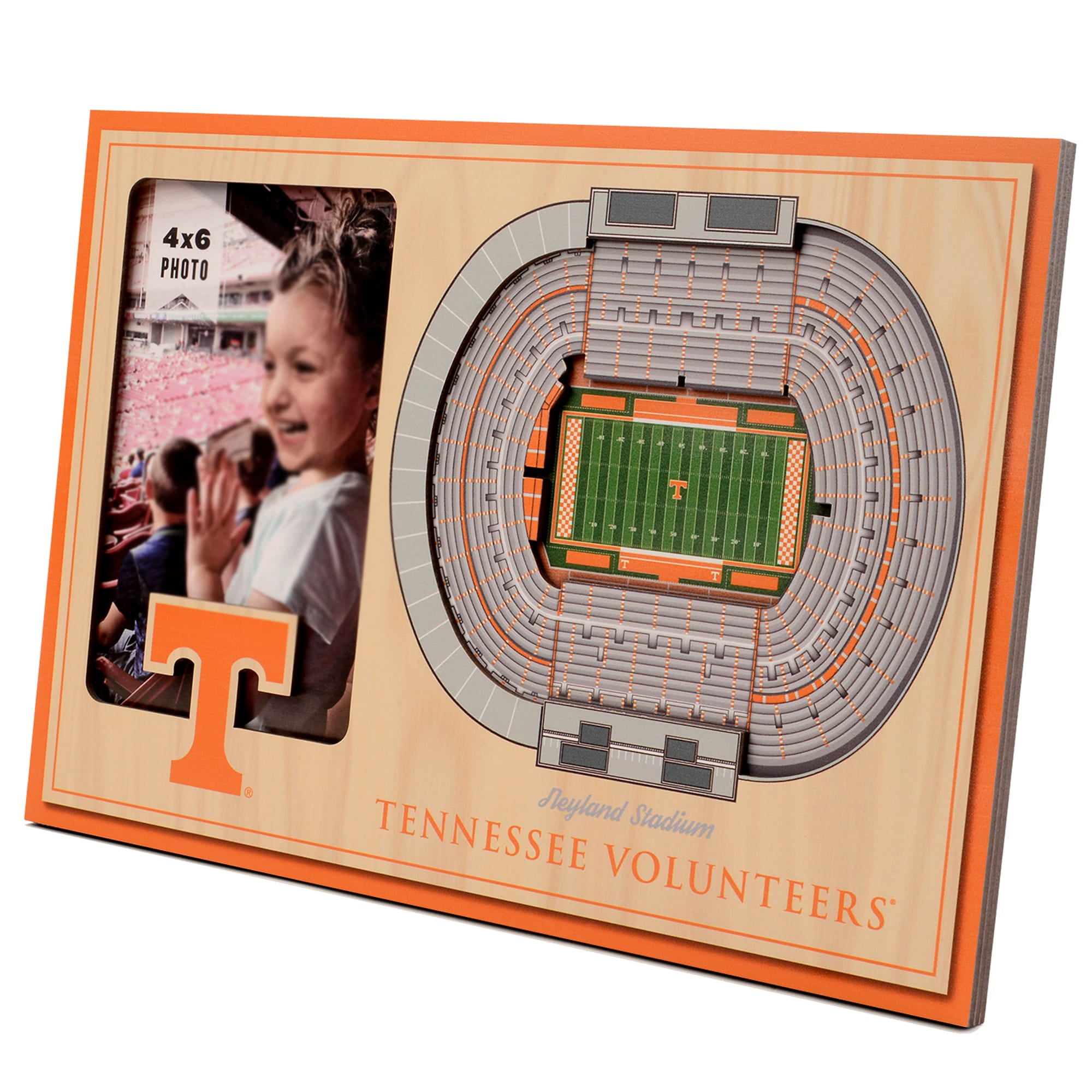 IDNA Tennessee Volunteers 3D StadiumViews Picture Frame - Walmart.com