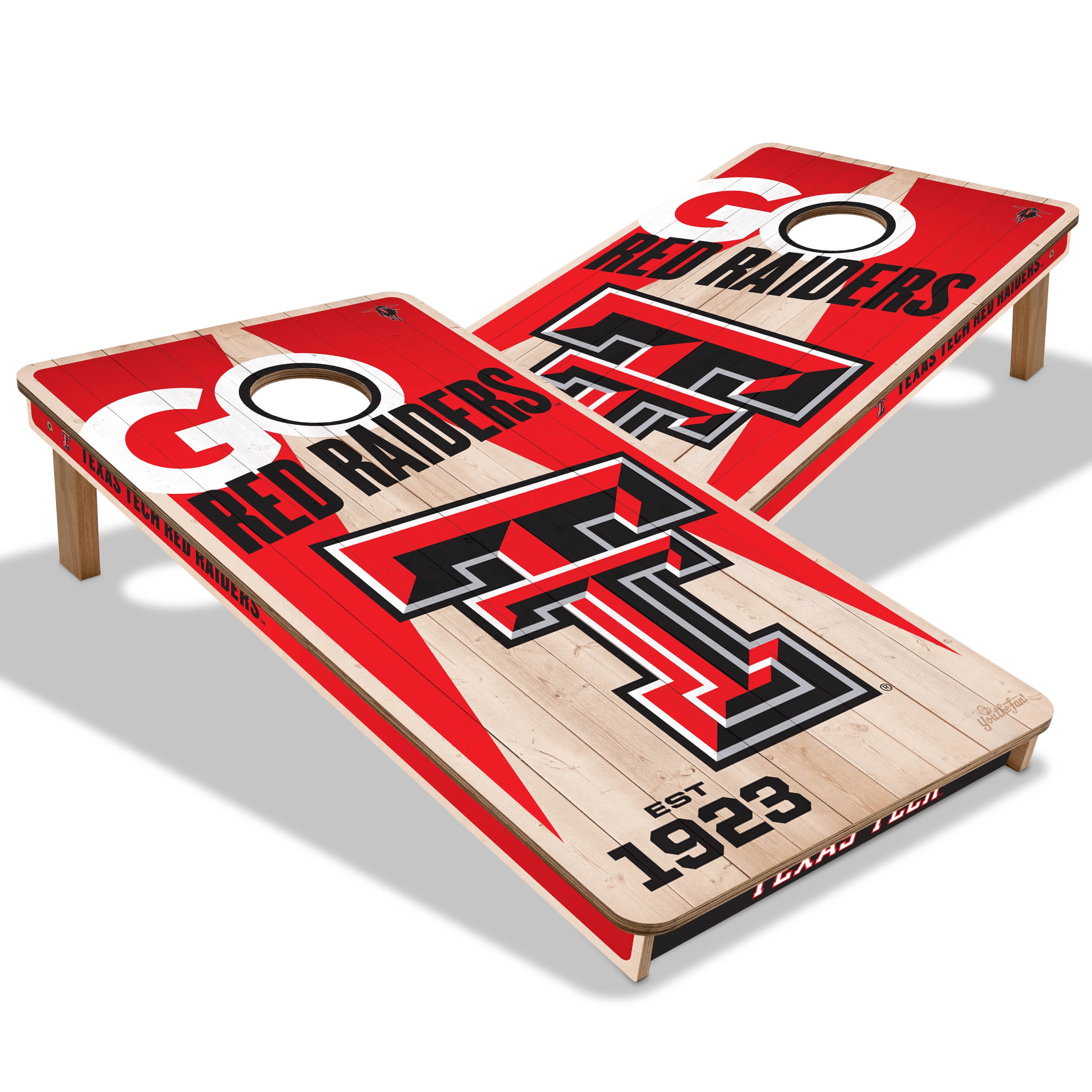 YouTheFan NCAA Texas Tech Red Raiders 2' x 4' Cornhole Game No Bags ...