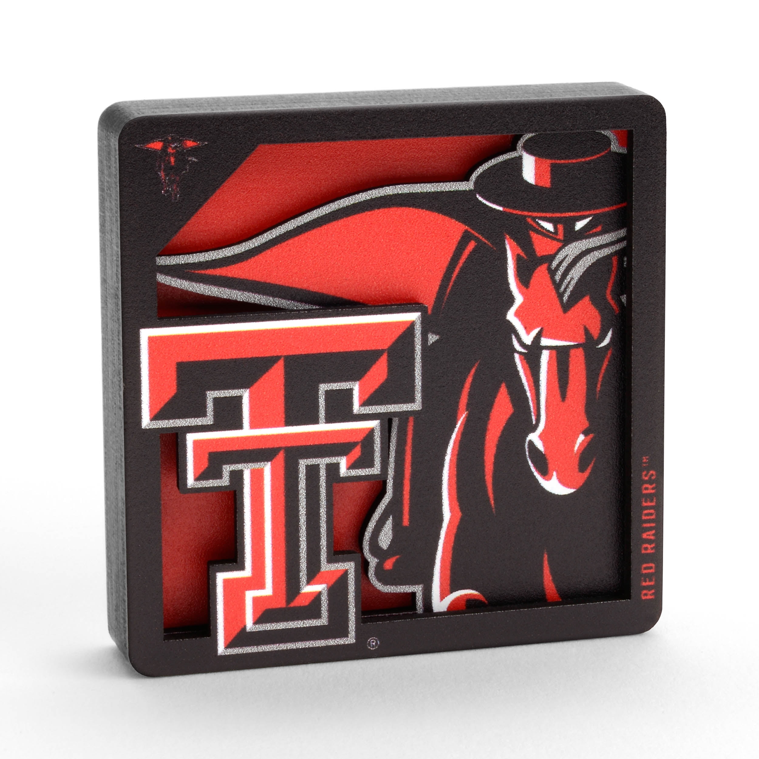Texas Tech Red Raiders 3D Logo Magnet - NCAA Merchandise - Walmart.com