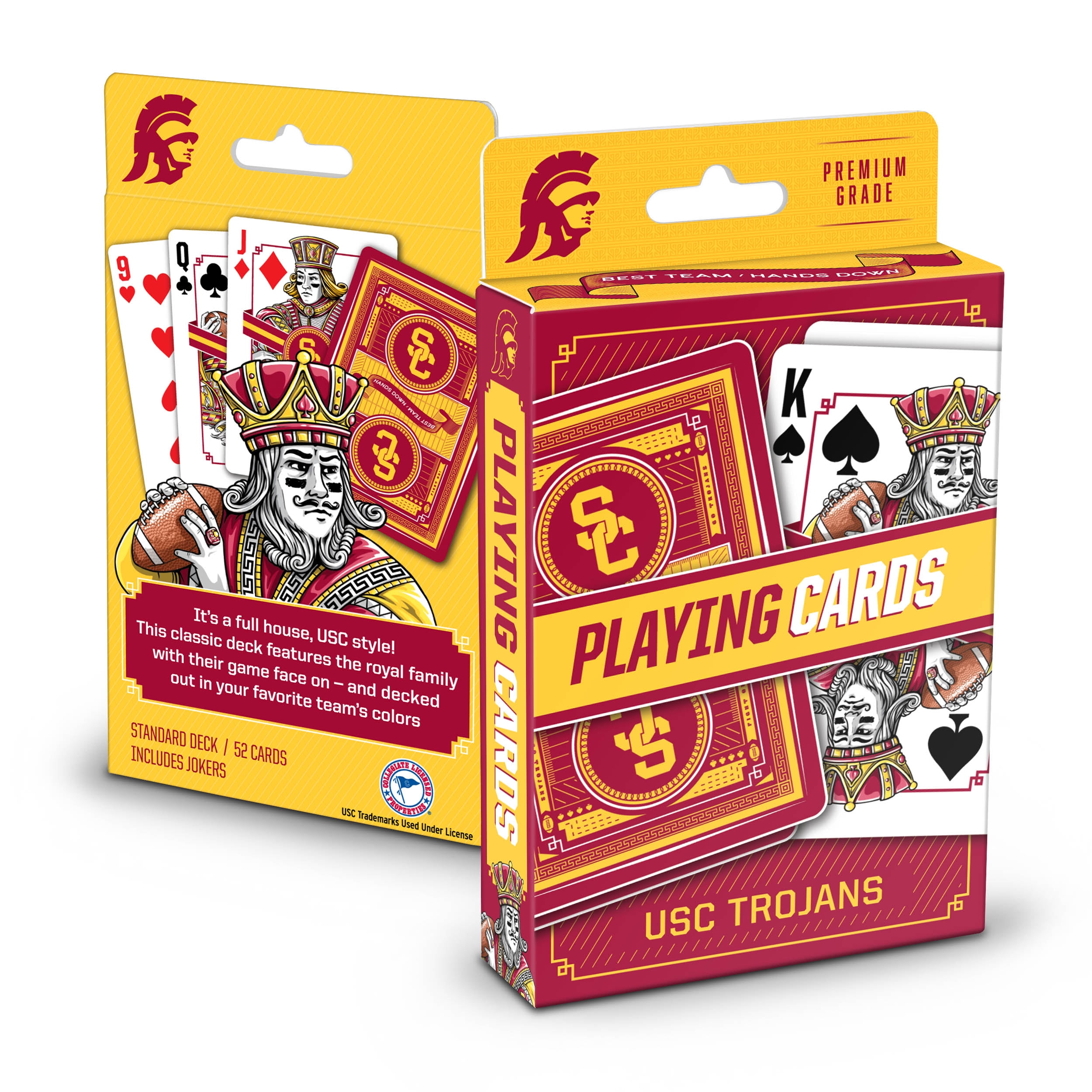 YouTheFan NCAA USC Trojans Classic Series Playing Cards - Walmart ...
